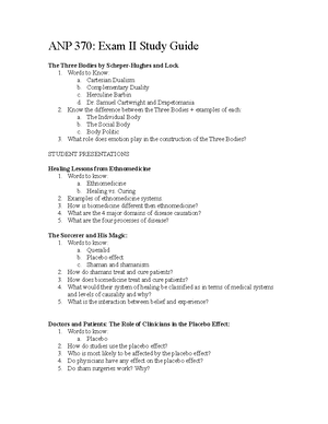 Anth 101 mid-term study guide 2021 - 1 Anth 101 Midterm Exam Study ...