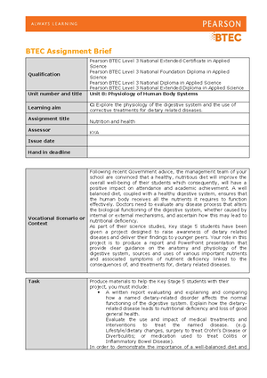 Unit 4 A - unit 4 assessment - Health and safety report: soap kitchen ...