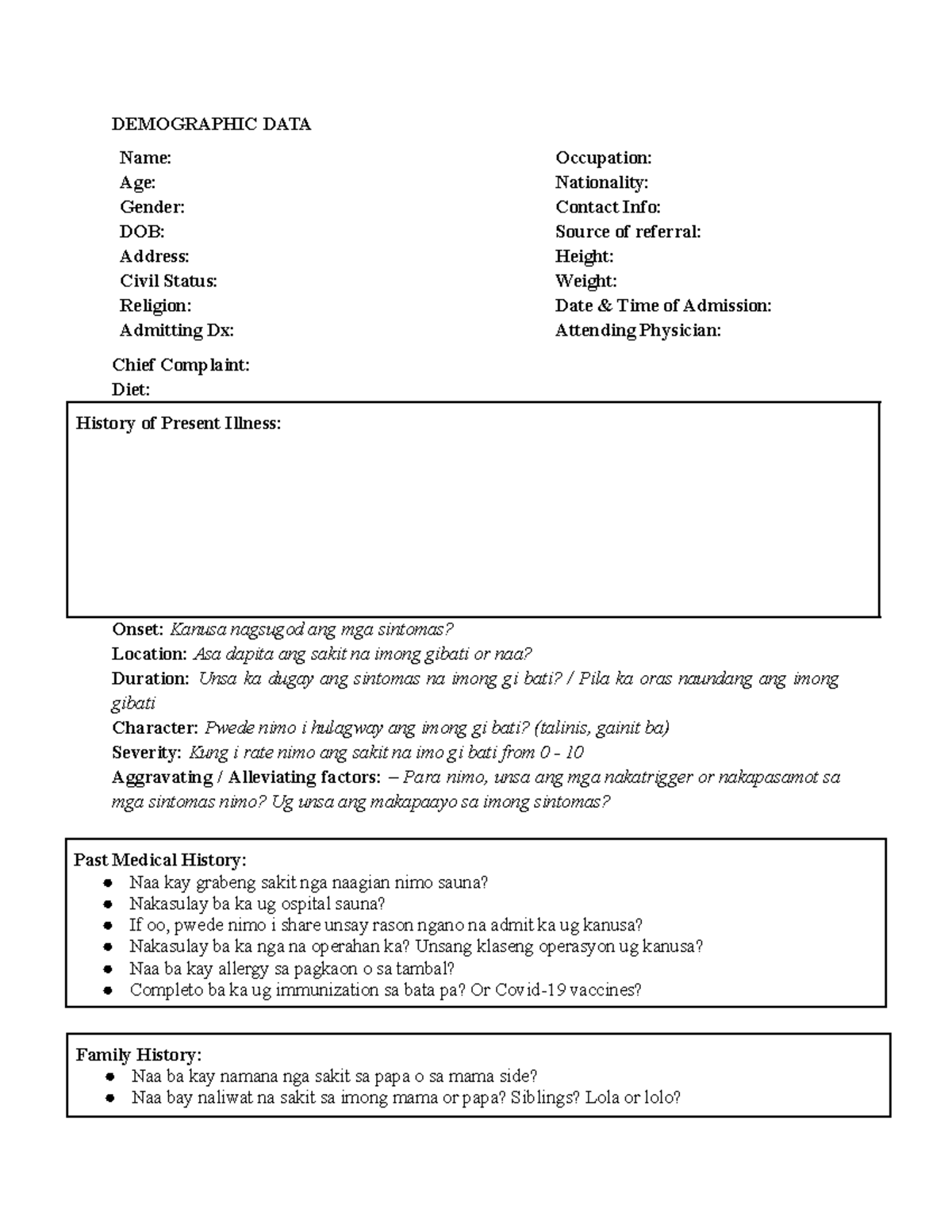 Paperssss-DUTY - Ready made guide with translation - DEMOGRAPHIC DATA ...