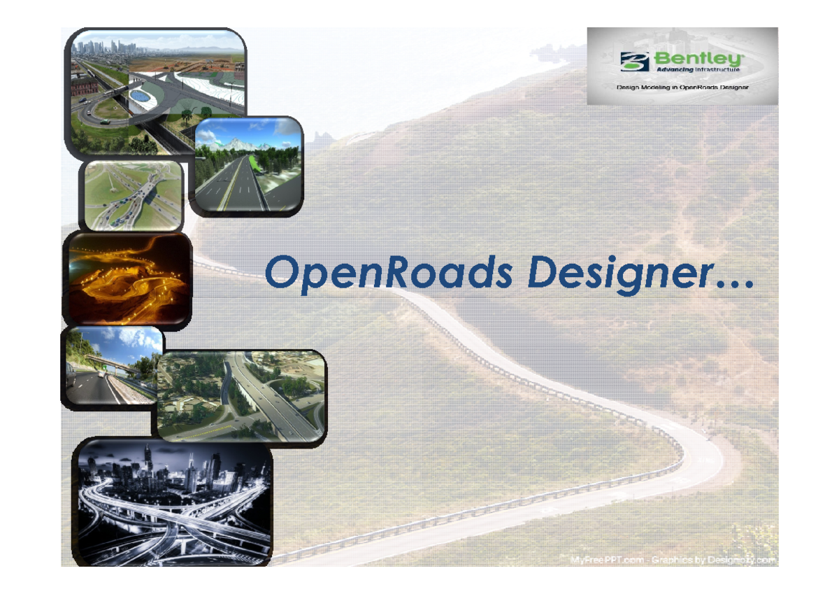 Open Roads Designer - A New Road Designer Software - OpenRoadsOpenRoads ...