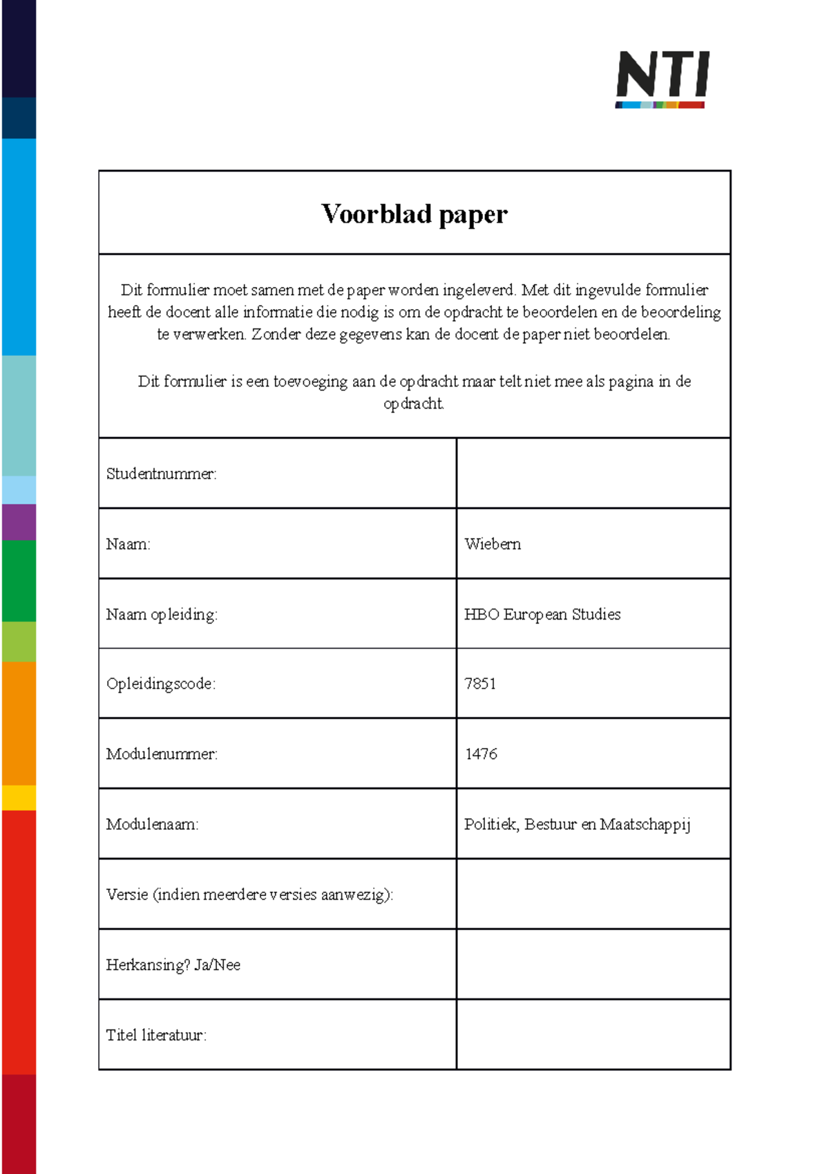 202008 14 Paper Politiek Bestuur EN Maatschappij QUOD Scripsi Scripsi ...