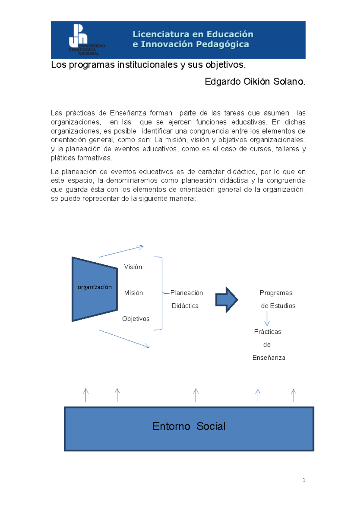Microsoft Word - Los programas institucionales y sus objetivos - Los ...
