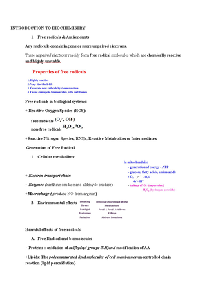 Introduction to Biochemistry - INTRODUCTION TO BIOCHEMISTRY Free ...