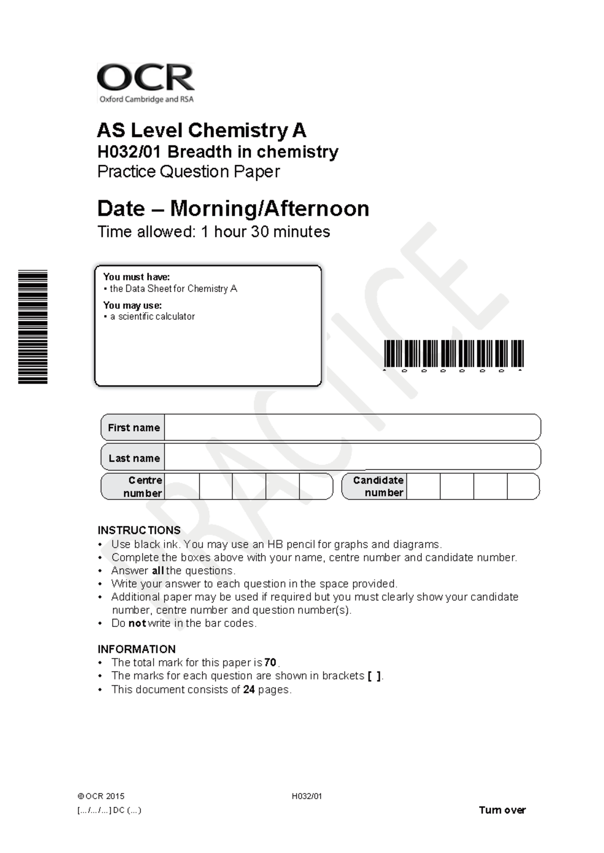 H032-01 Practice QP6ac4bf7129920 c9b3c8455b2f1b5e13038 d7f348e6485861 ...