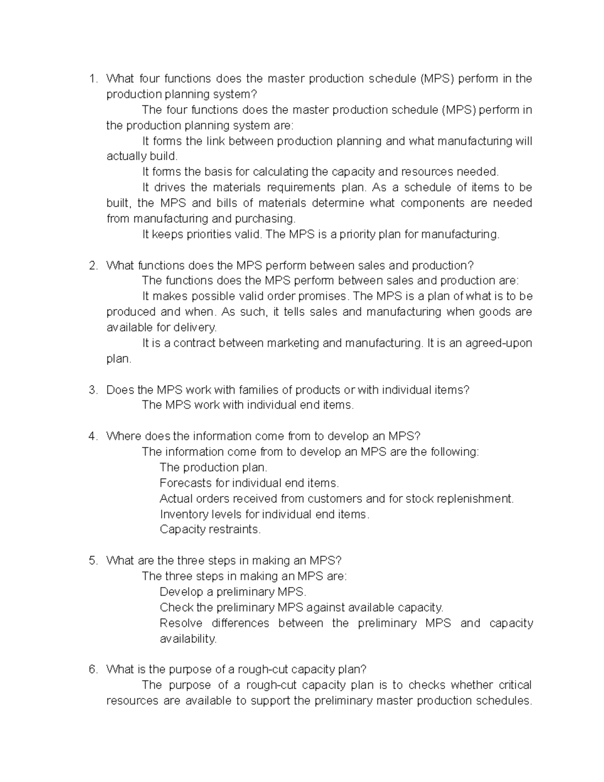 PM 105 - 02 - Material technology management notes - What four ...
