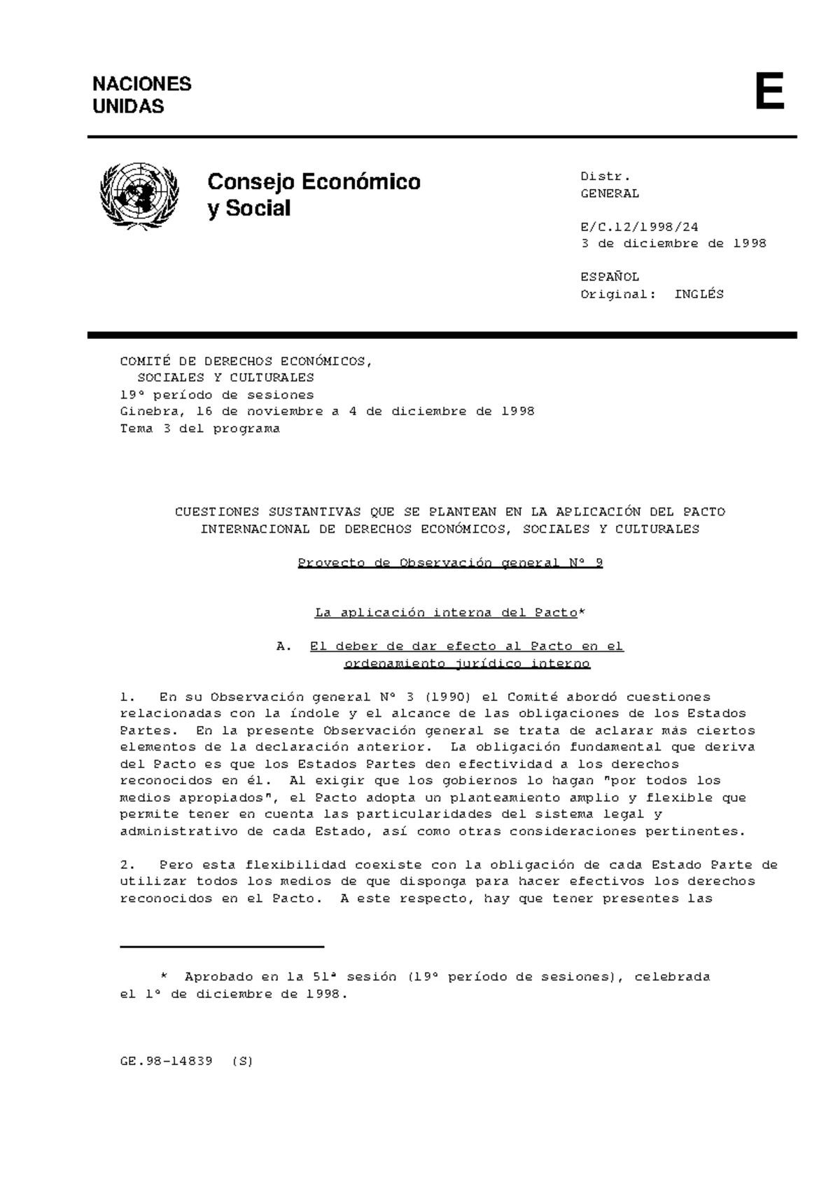 Cdesc-OBS-G-9-Aplicación del Pidesc - Aprobado en la 51ª sesión (19º ...