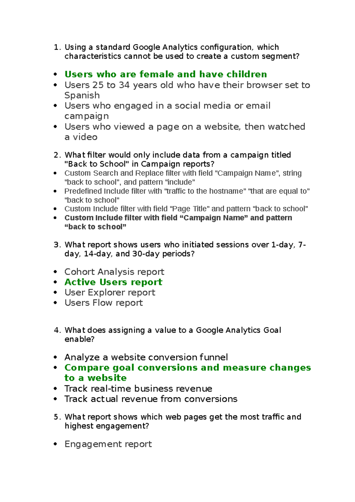 Standard Google Analytics configuration - 1. Using a standard Google ...