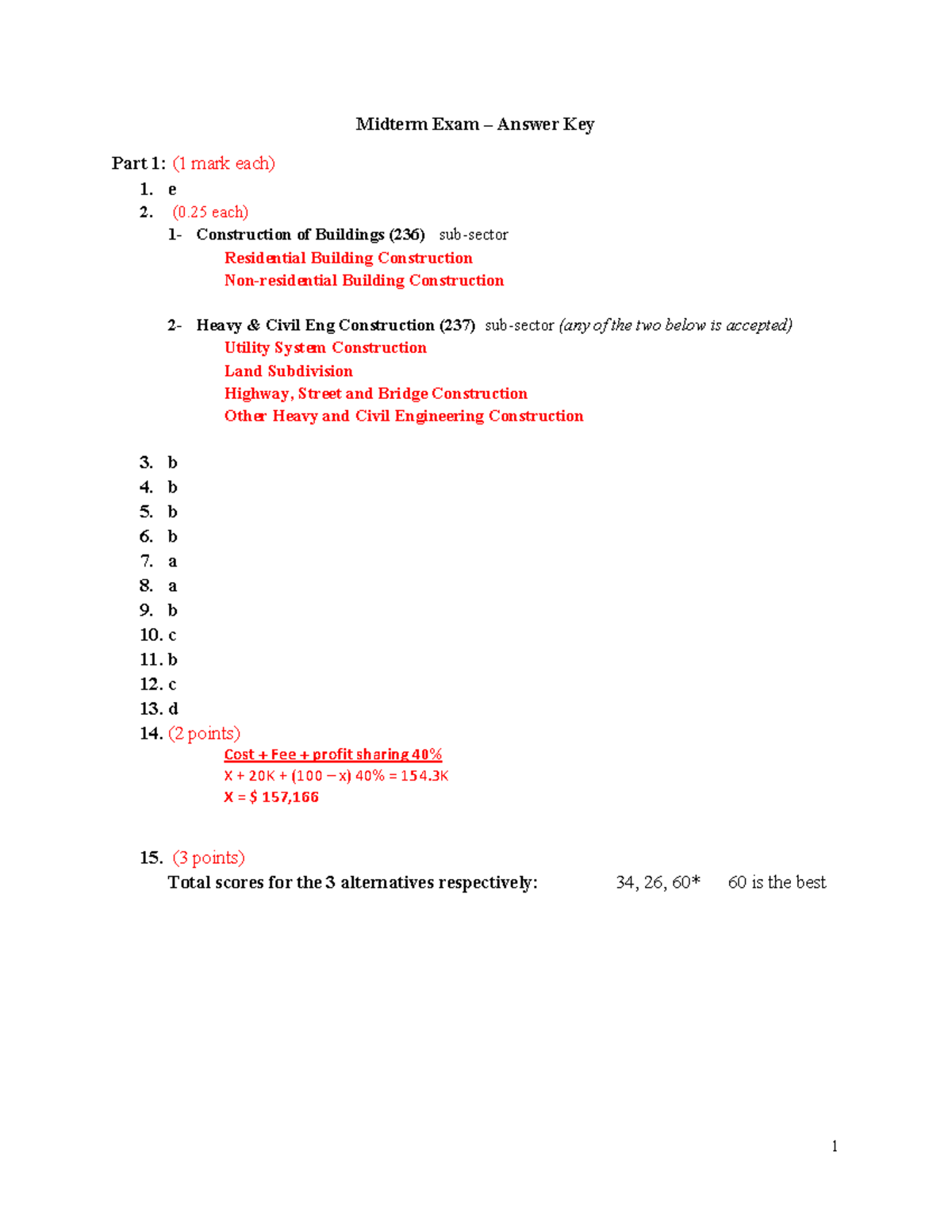 ENCI 695-565 Midterm Answer Key - revised - - Studocu