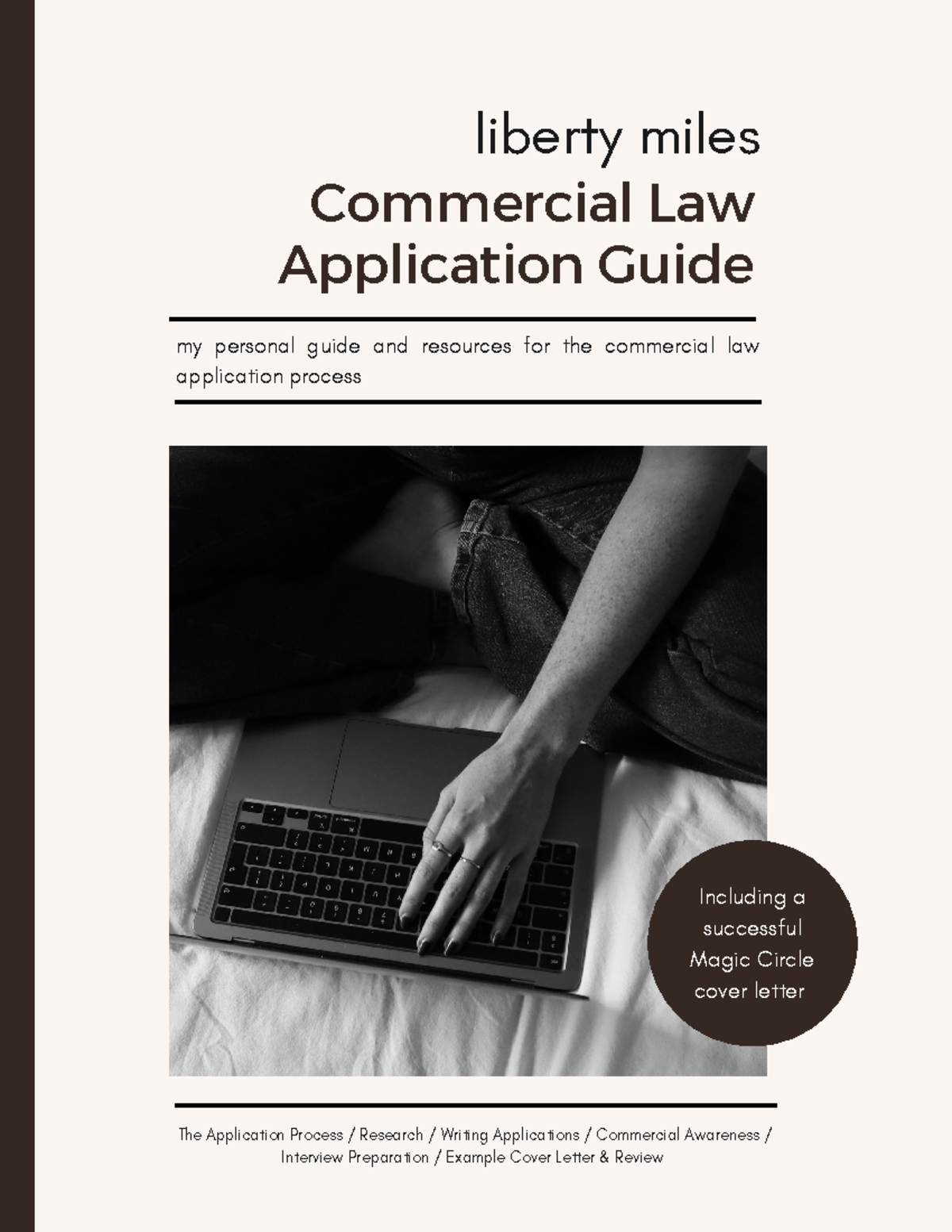 Commercial+Law+Application+Guide+ - Including a successful Magic Circle ...
