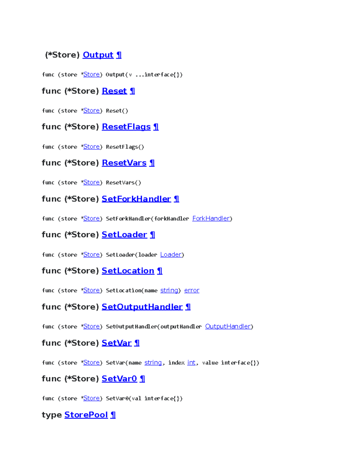 Store Computer Technology Essays Store Output ¶ Func Store Store Outputv Func