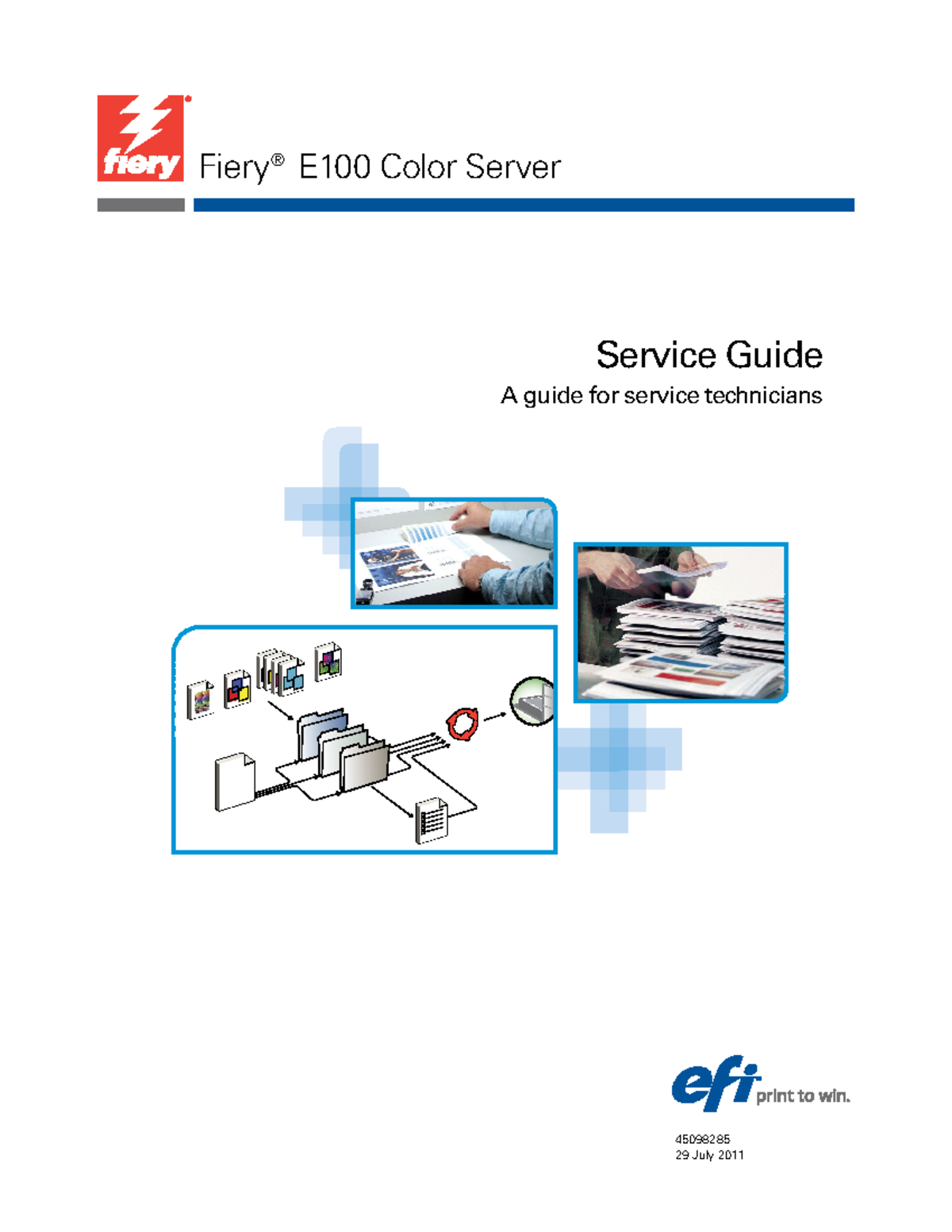 Fiery E 100 Ser - libro - Fiery ® E100 Color Server Service Guide A ...
