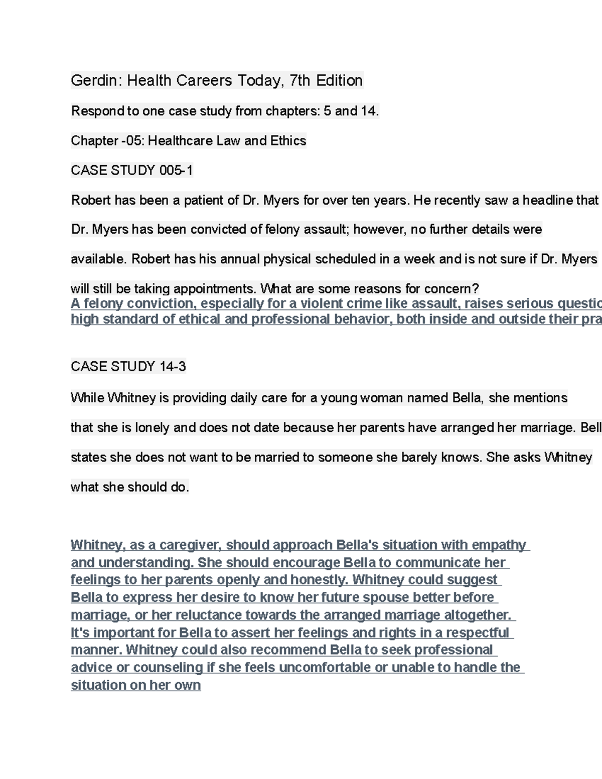 Gerdin Health Careers Today, 7th Edition - Gerdin: Health Careers Today ...