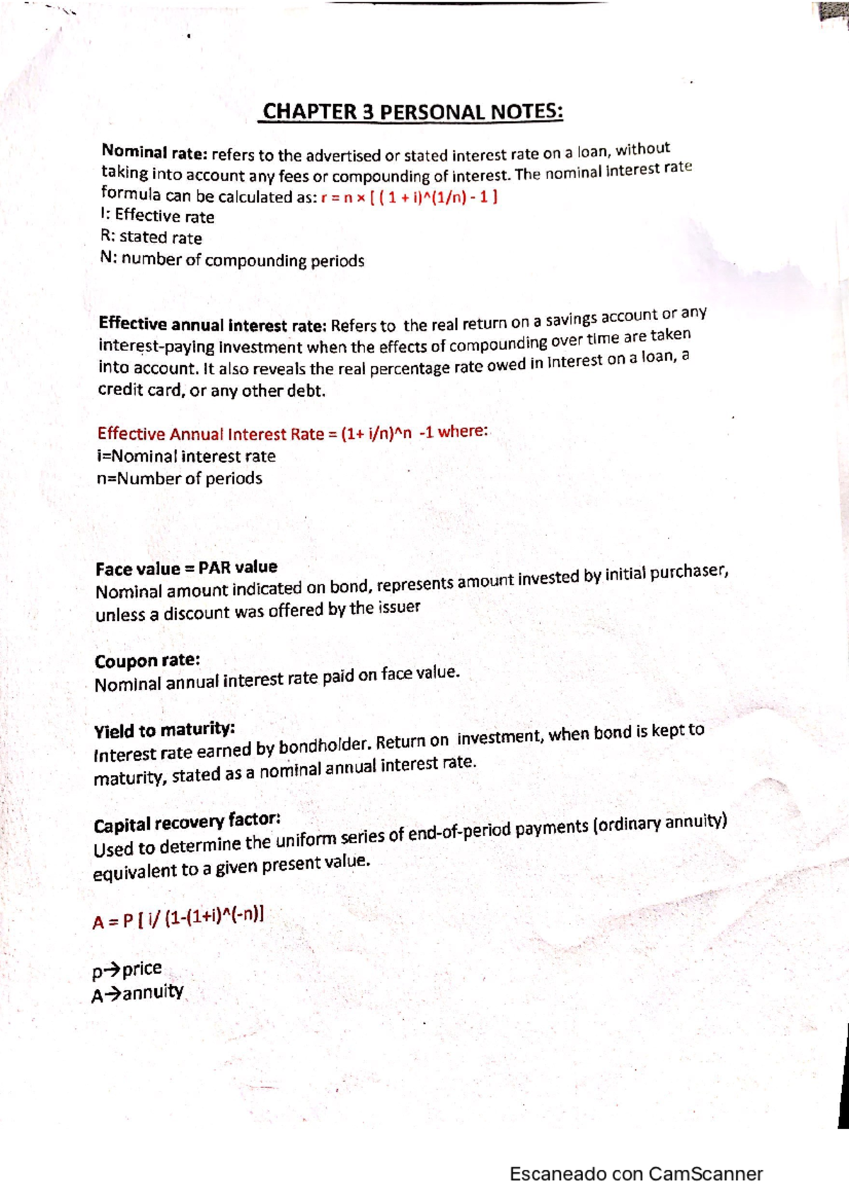 Chap3 FACC300 summary for final exam - Facc 300 - McGill - Studocu