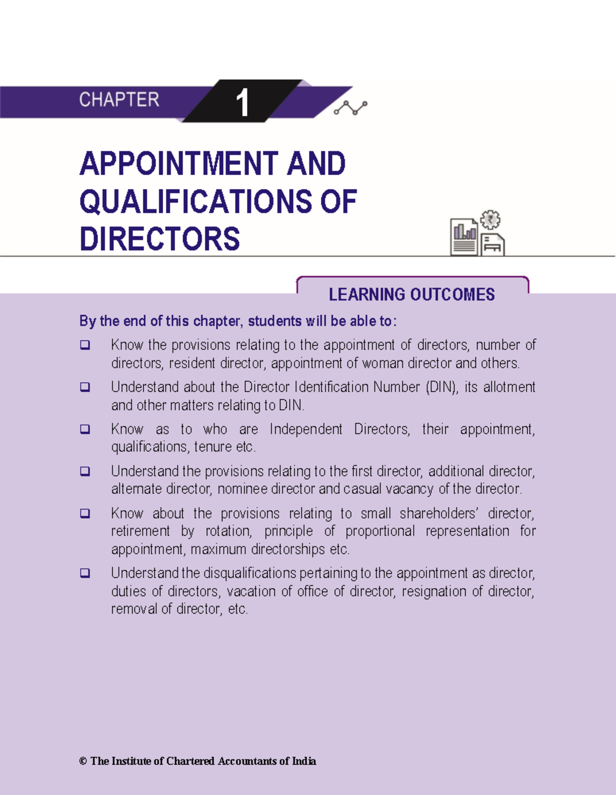 Ch1 Appointment and Qualifications of Directors - 1 APPOINTMENT AND ...