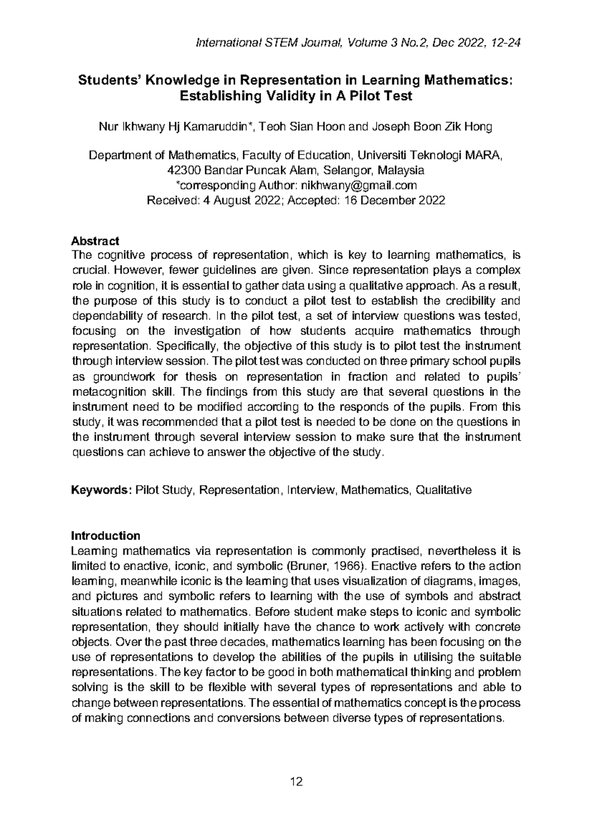 Knowledge In Representation In Learning Mathematics Students knowledge-in-representation-in-learning-mathematics-students