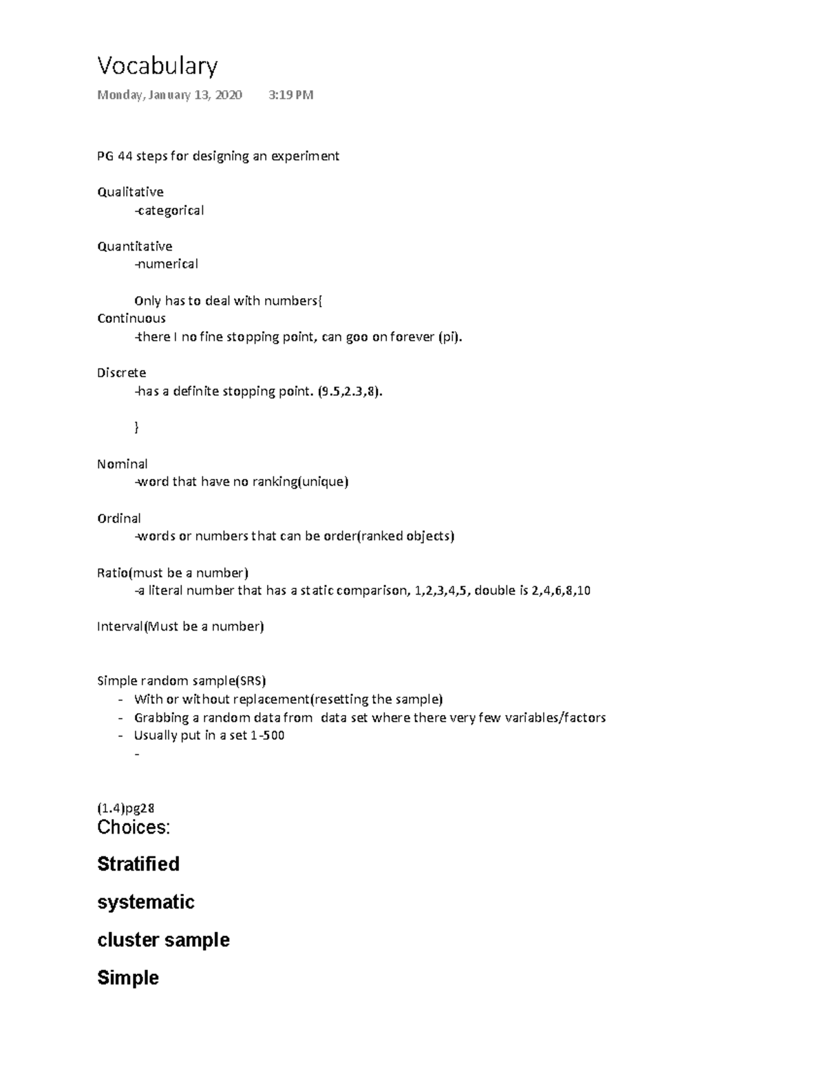 Vocab - math of unknown origins - PG 44 steps for designing an ...