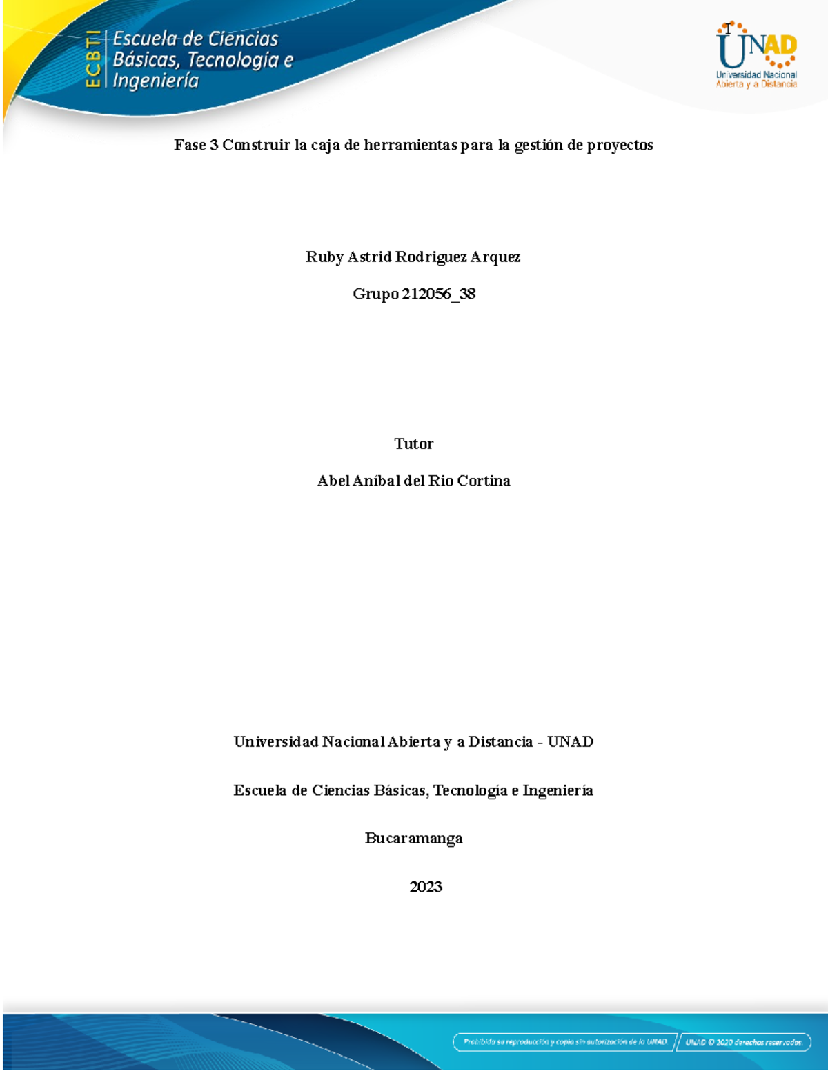 Fase 3 Ruby Rodriguez 212056 38 - I Fase 3 Construir la caja de herramientas para la gestión de ...