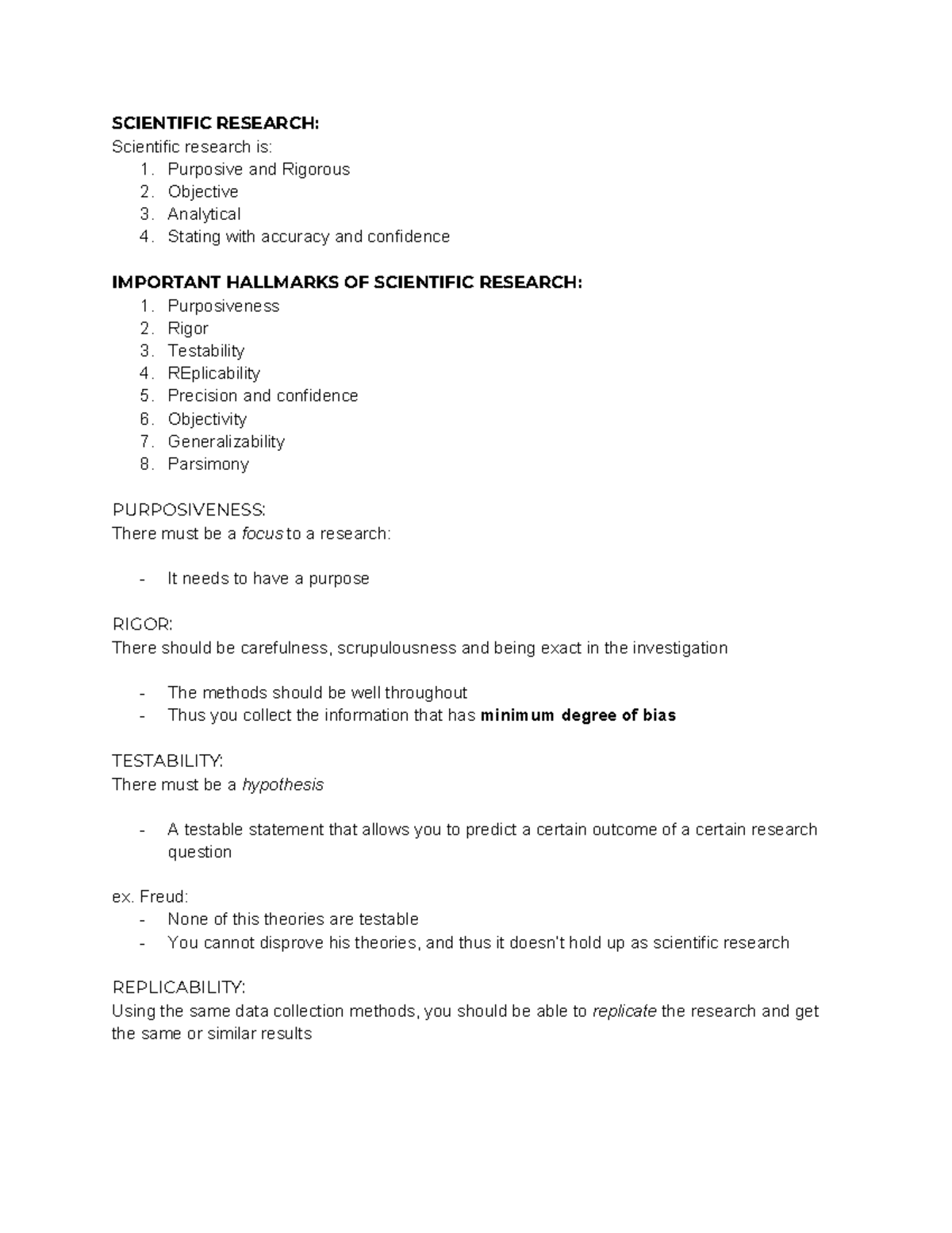 Chapter 2 - Scentific Aproaches to Investigations - SCIENTIFIC RESEARCH ...
