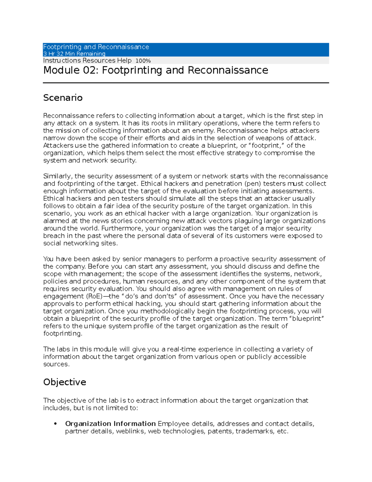 Footprinting and Reconnaissance- EC Council - Essentials of IT and ...