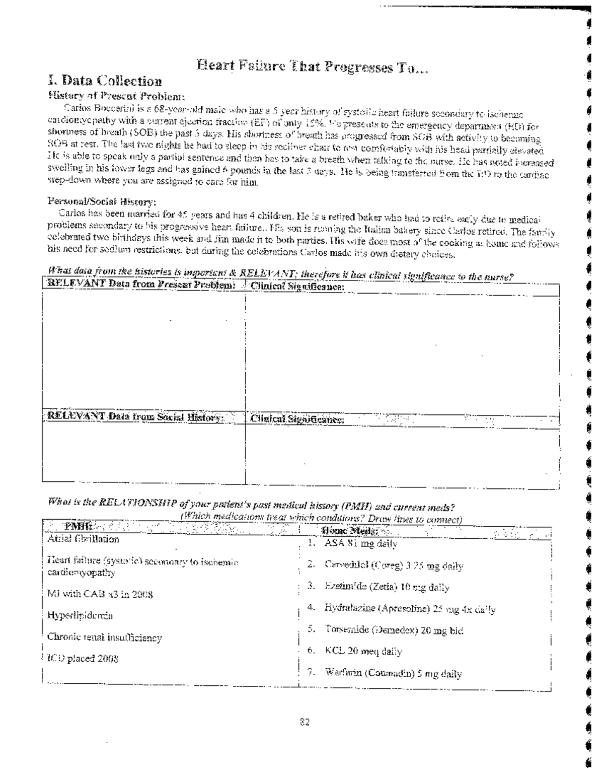 Heart Failure Case Study - 2401 - Studocu