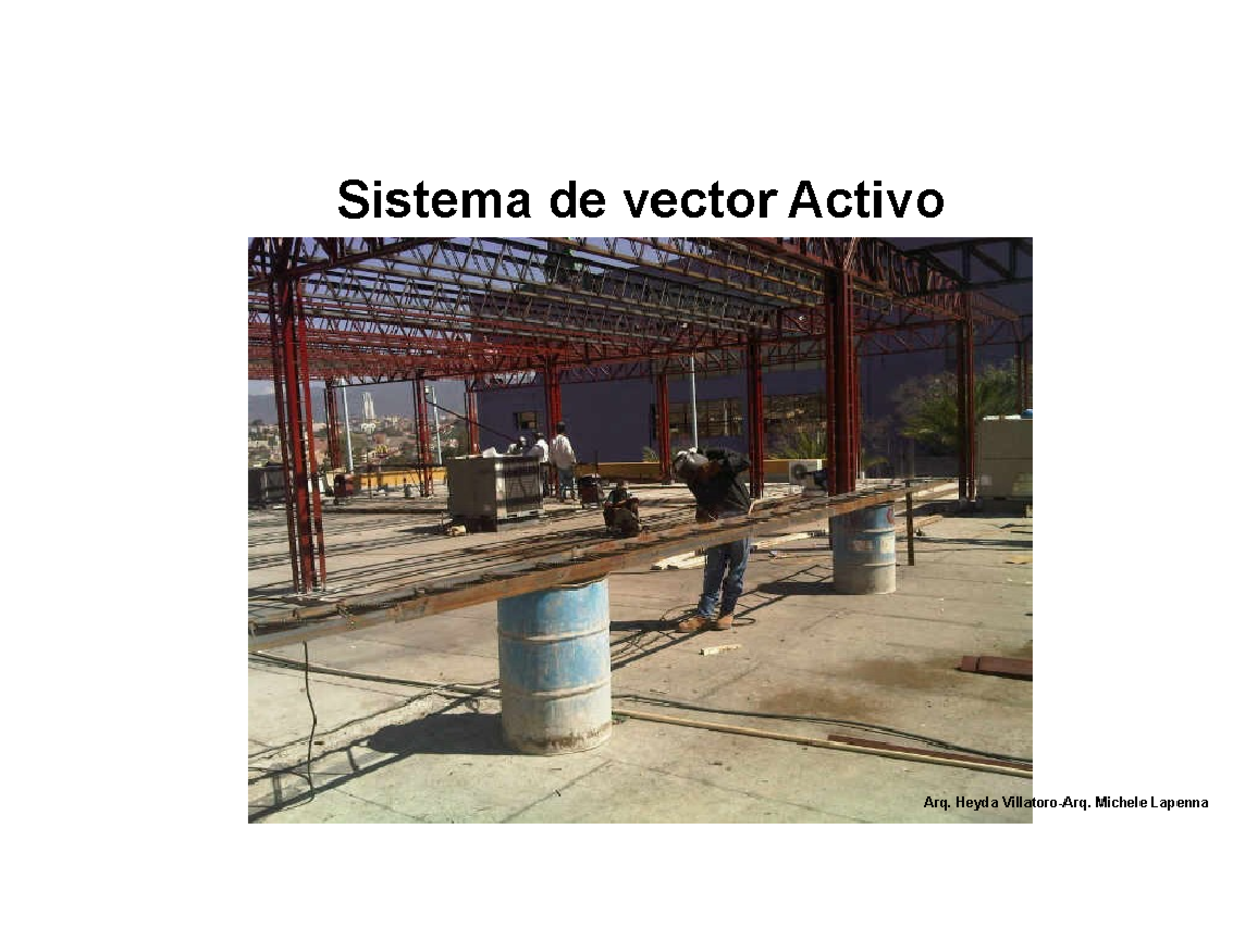 13. Sistema de Vector Activo - Sistema de vector Activo Definición LOS SISTEMAS DE ESTRUCTURAS ...