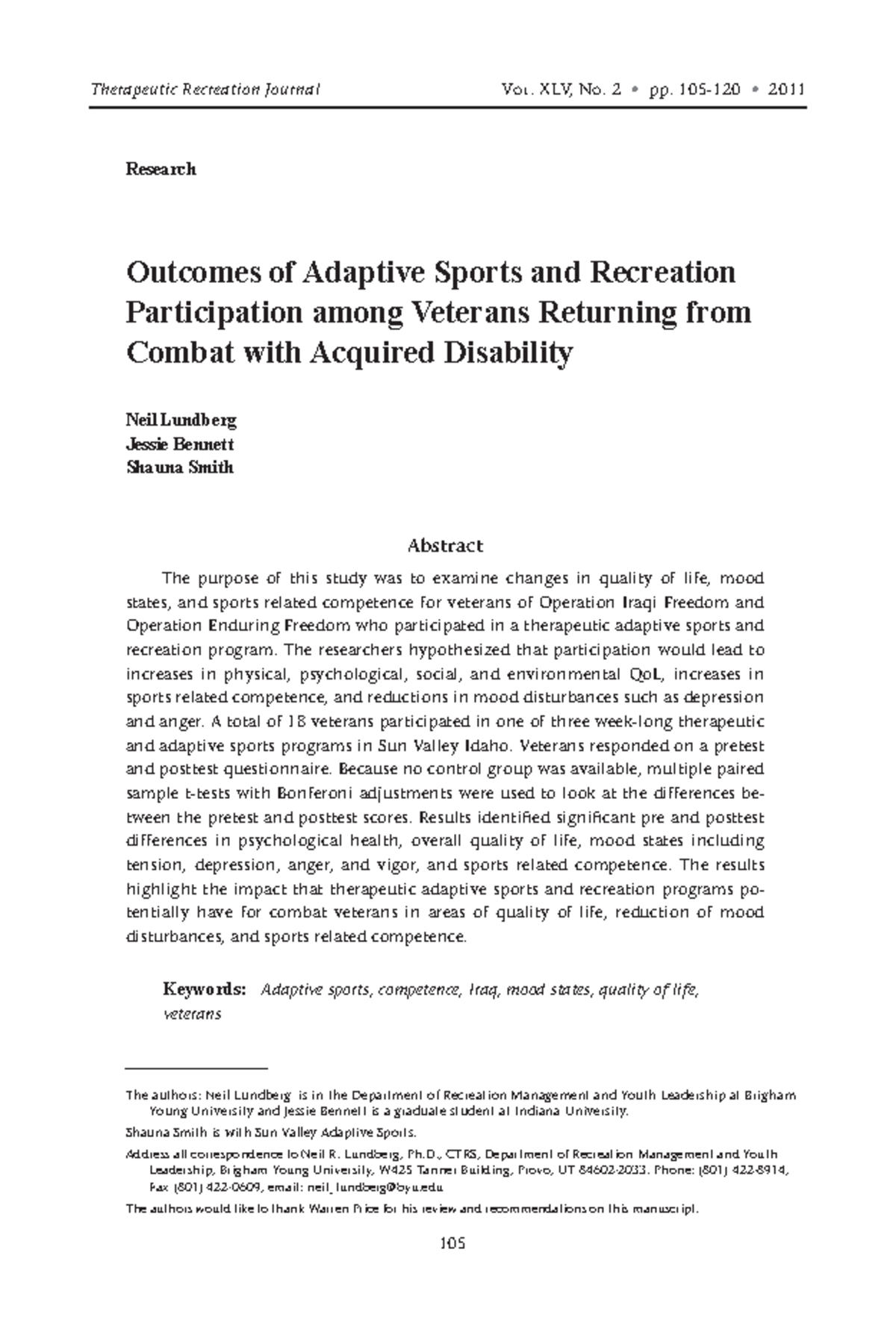 Annotated-lundberg final - The authors: Neil Lundberg is in the ...