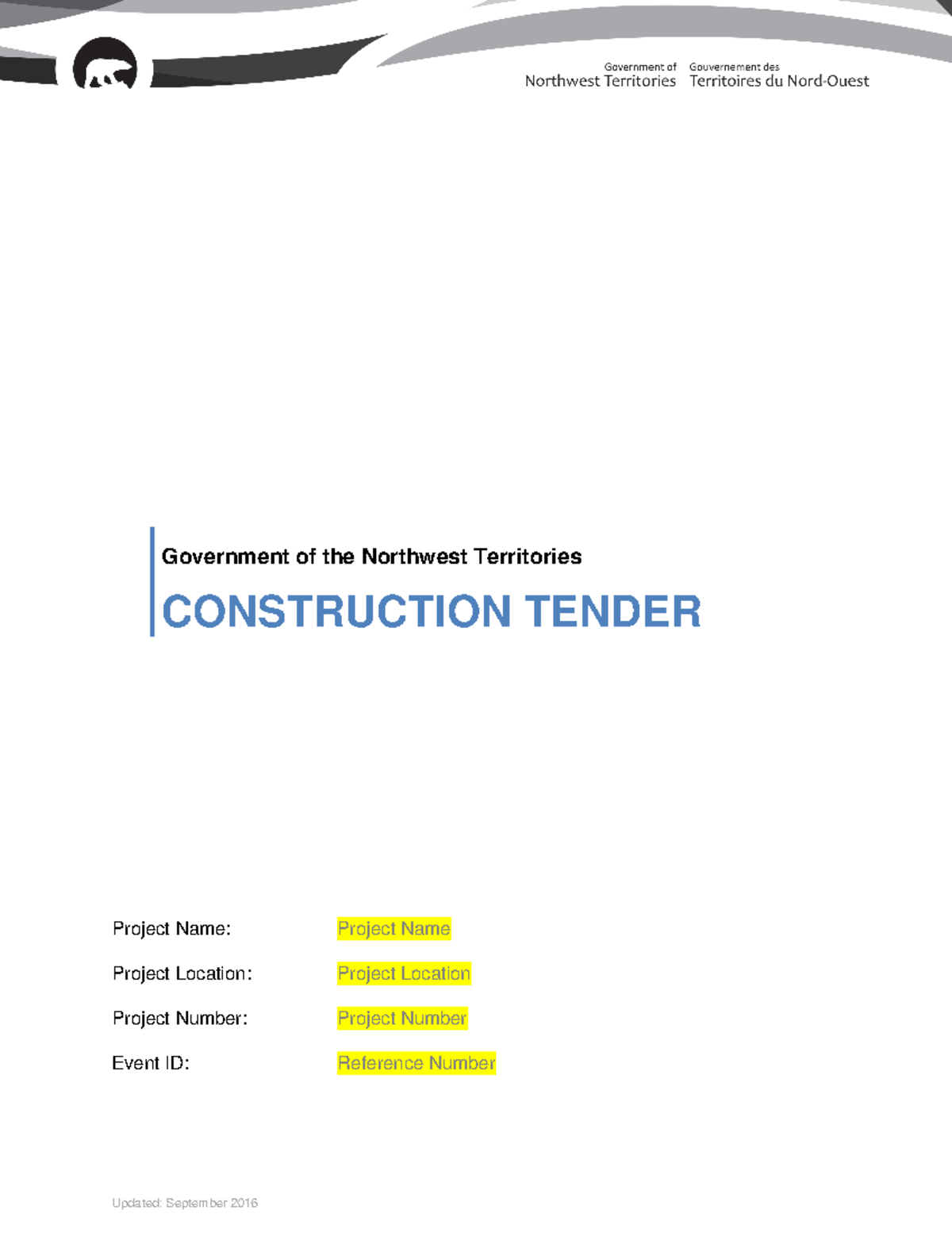 Tender management and terminologies to understand the application of ...