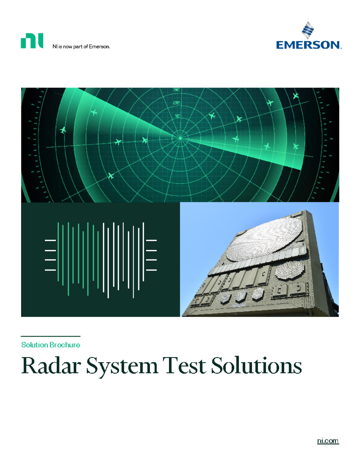 Radar systems test solutions brochure - Radar System Test Solutions ...