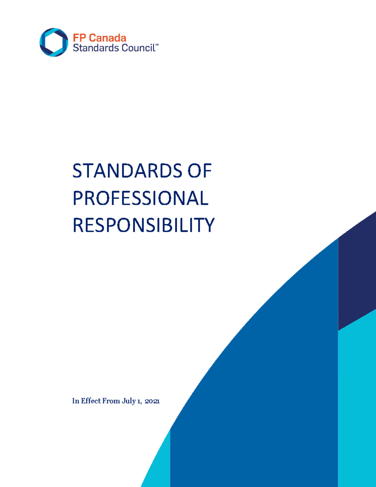 Standards of Professional Responsibility 2021 - STANDARDS OF ...