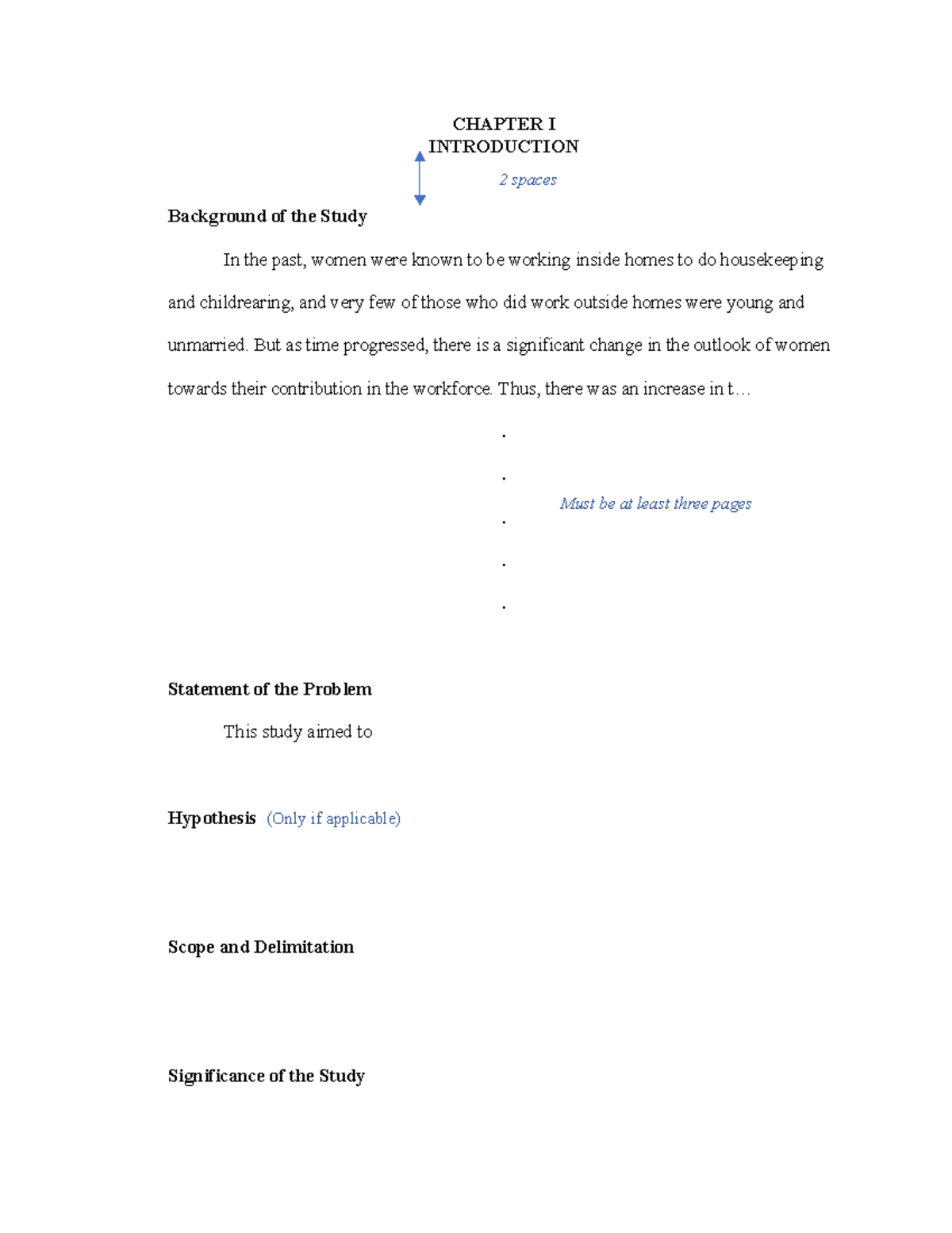 Chapter 1 5 Format - fggveqaerfdhasxdc - INTRODUCTIONCHAPTER I ...