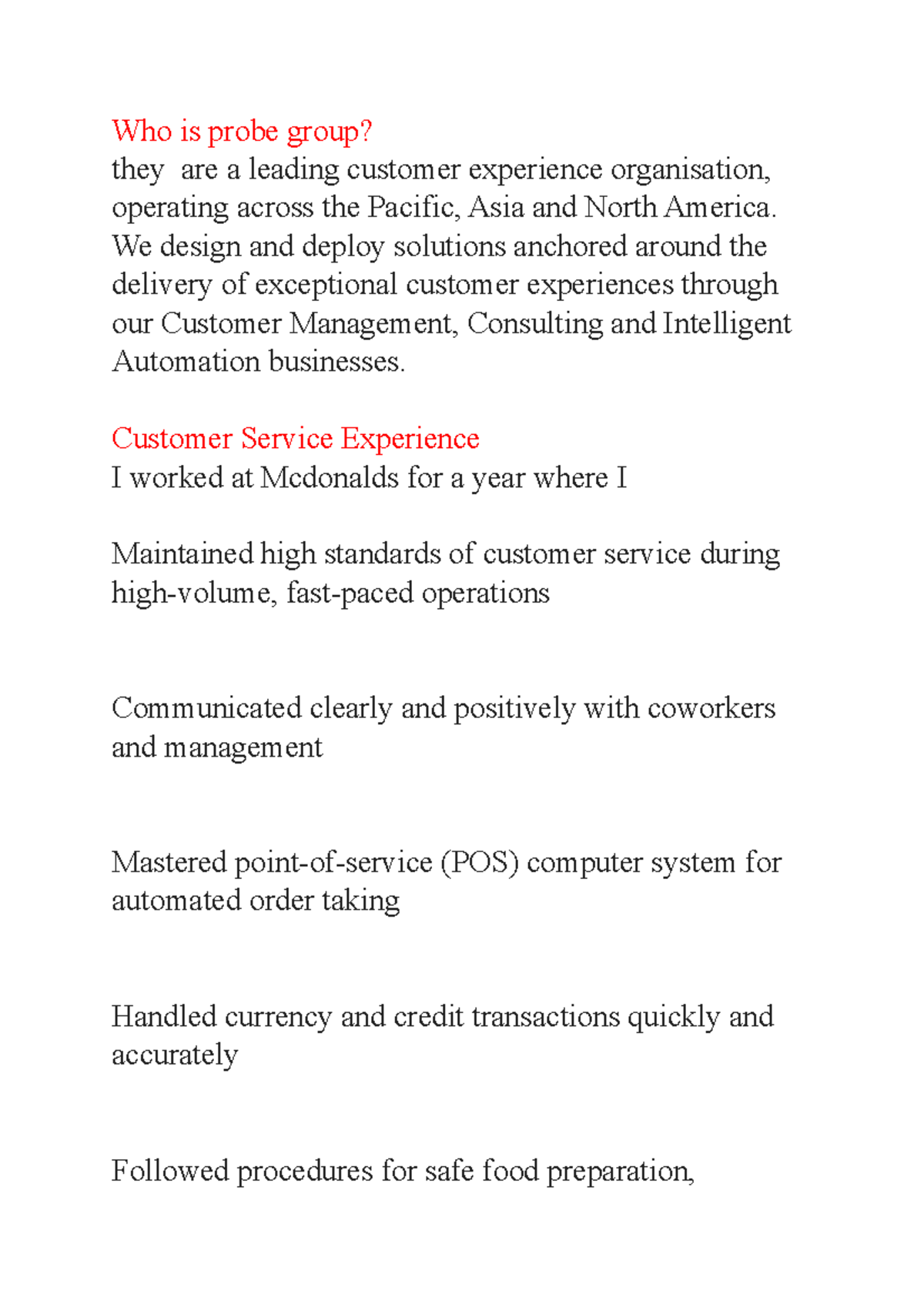 Who is probe group - .... - Who is probe group? they are a leading ...