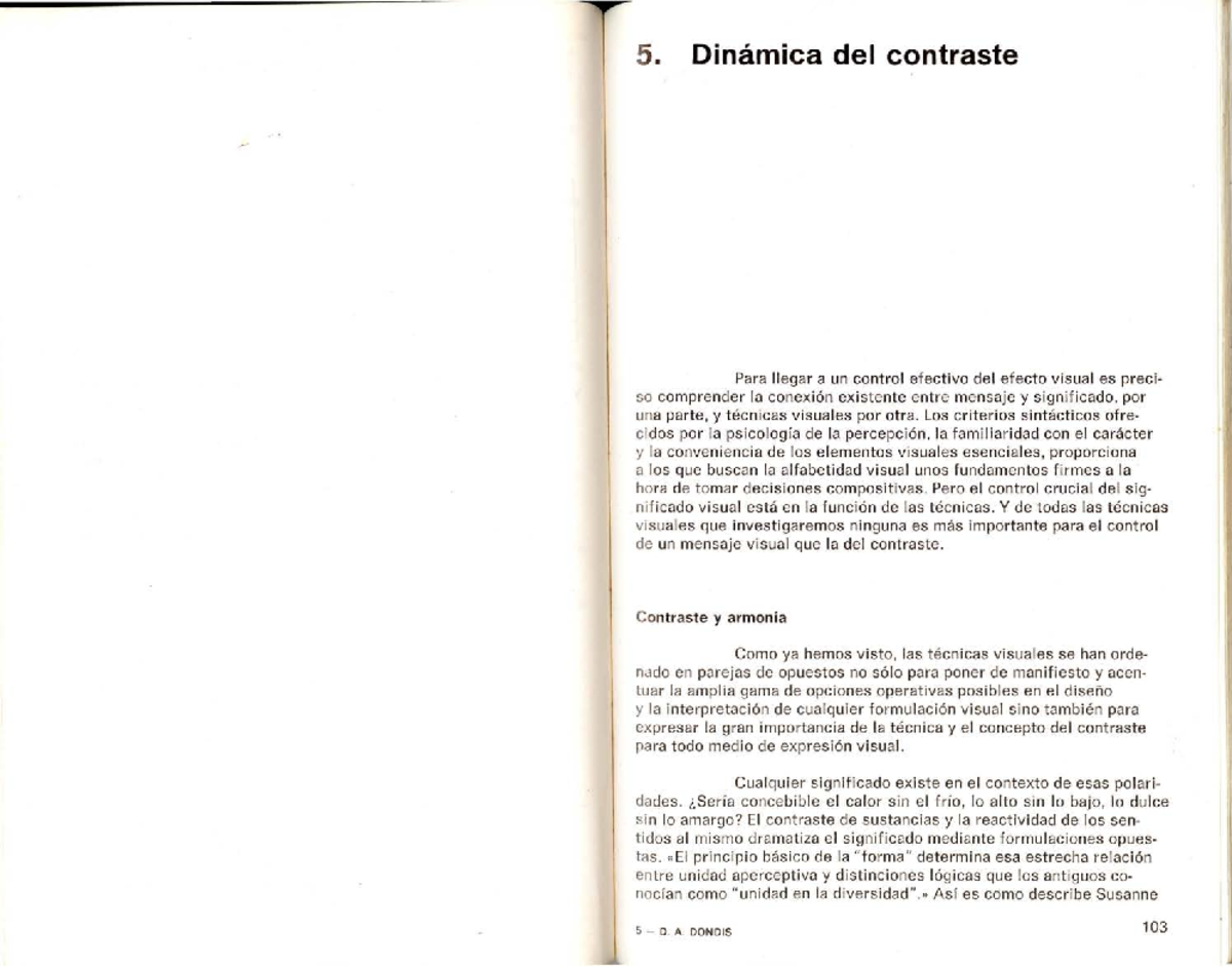 Dondis, Donis A (1973) La sintaxis de la imagen - Cap 5 Dinámica del ...