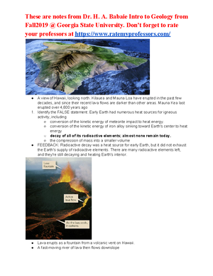 Chapter 1 summary- The introduction to human geography - Chapter 1 ...