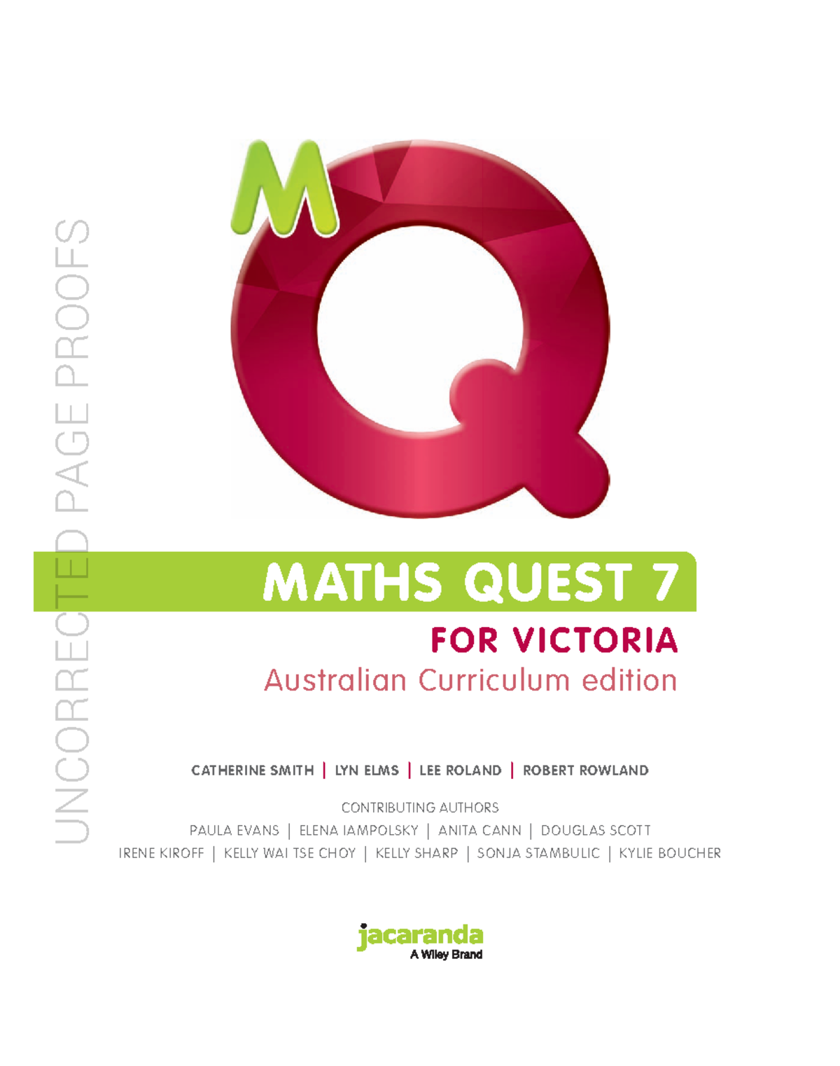 Math Quest Year 7 - M ATHS QUEST 7 FOR VICTORIA Australian Curriculum ...
