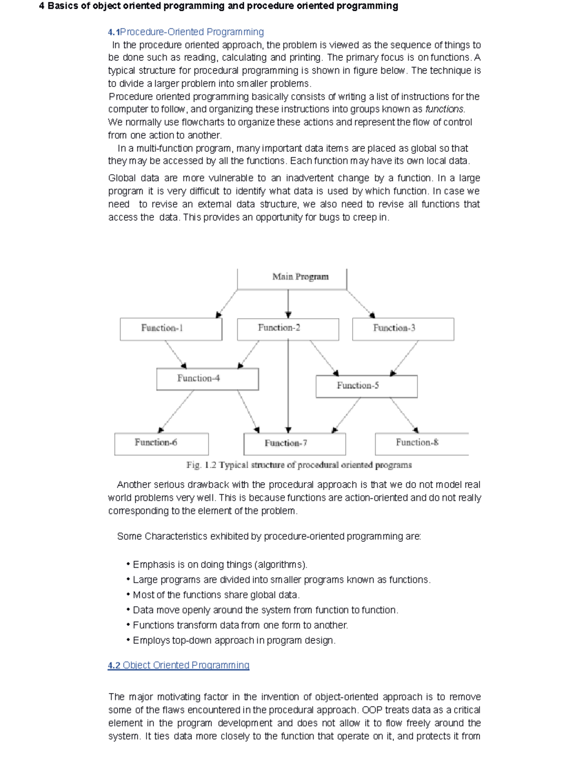 Module 1-OOPS-Ktunotes - 4 Basics of object oriented programming and ...