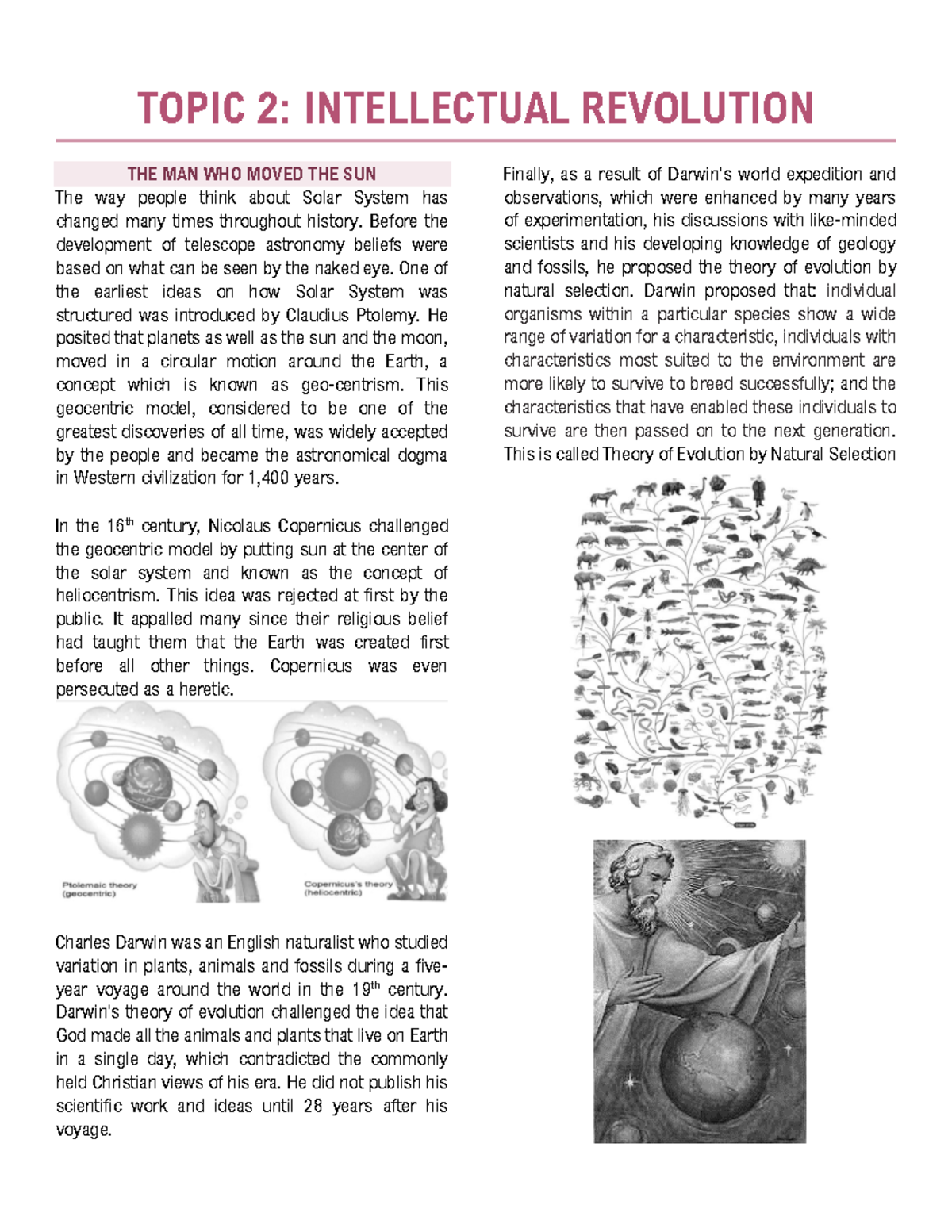 Topic 2 - Intellectual Revolution - TOPIC 2: INTELLECTUAL REVOLUTION ...