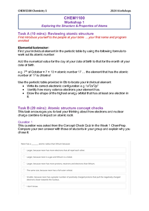 BIOL1020 Mini Test example with answers - Name: Session: Tutor ...