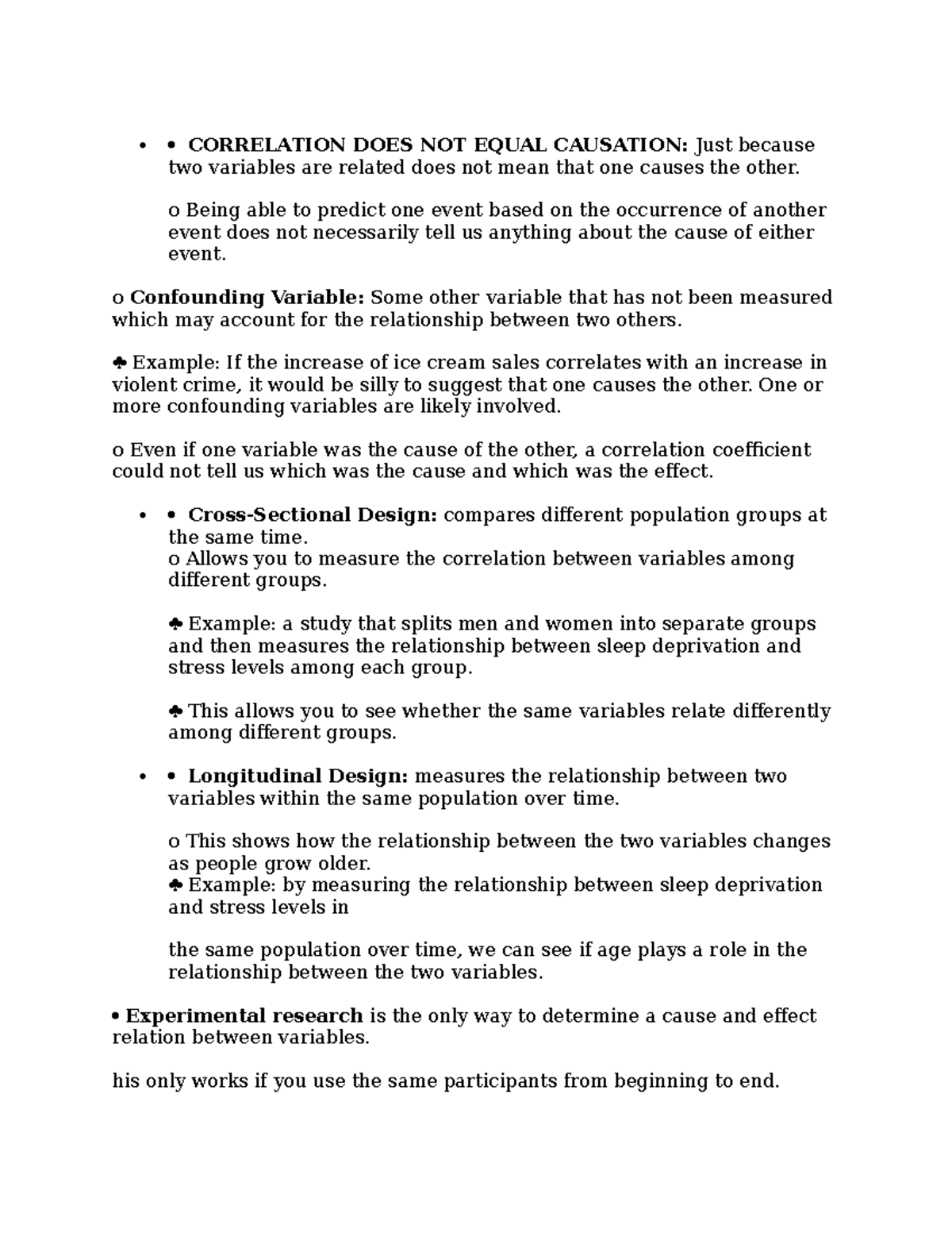 Correlation DOES NOT Equal Causation - CORRELATION DOES NOT EQUAL ...