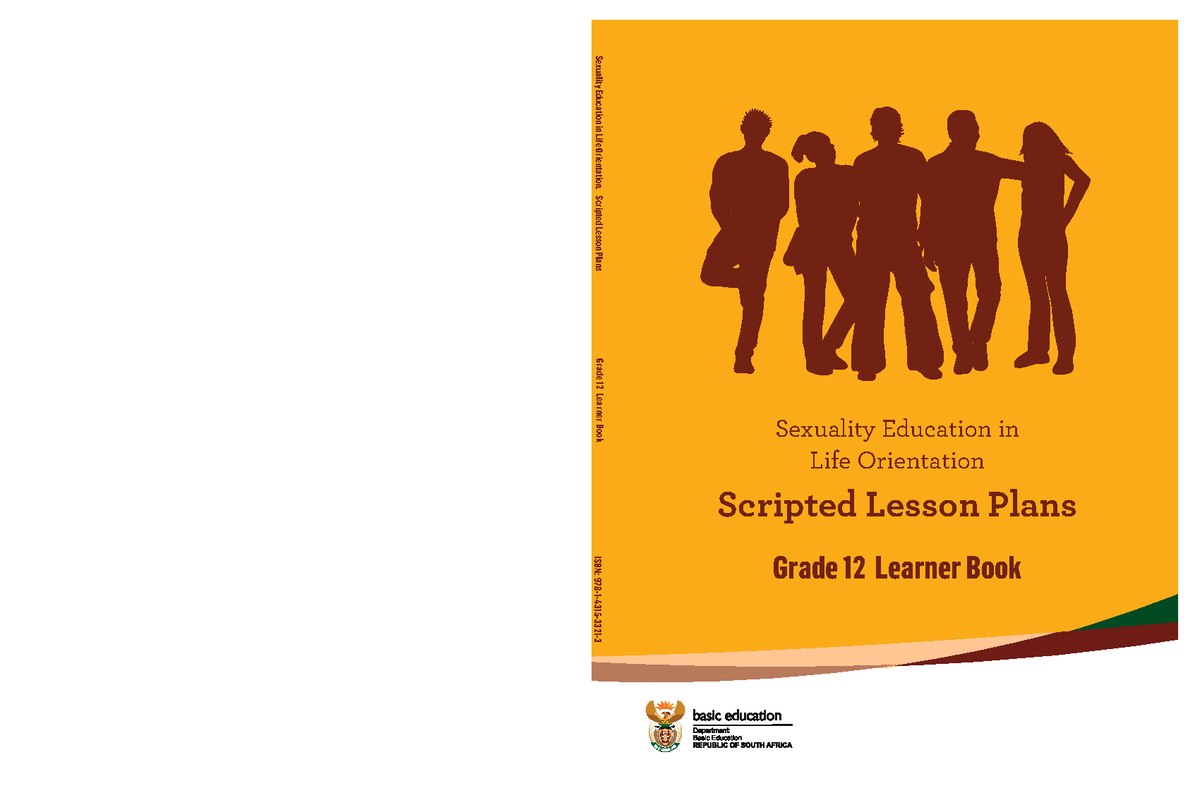 SLP grade 12 - Sexuality Education in Life Orientation: Scripted Lesson ...