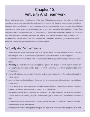 Chapter 4 Understanding The Basic Team Processes - Chapter 4: Understanding The Basic Team ...