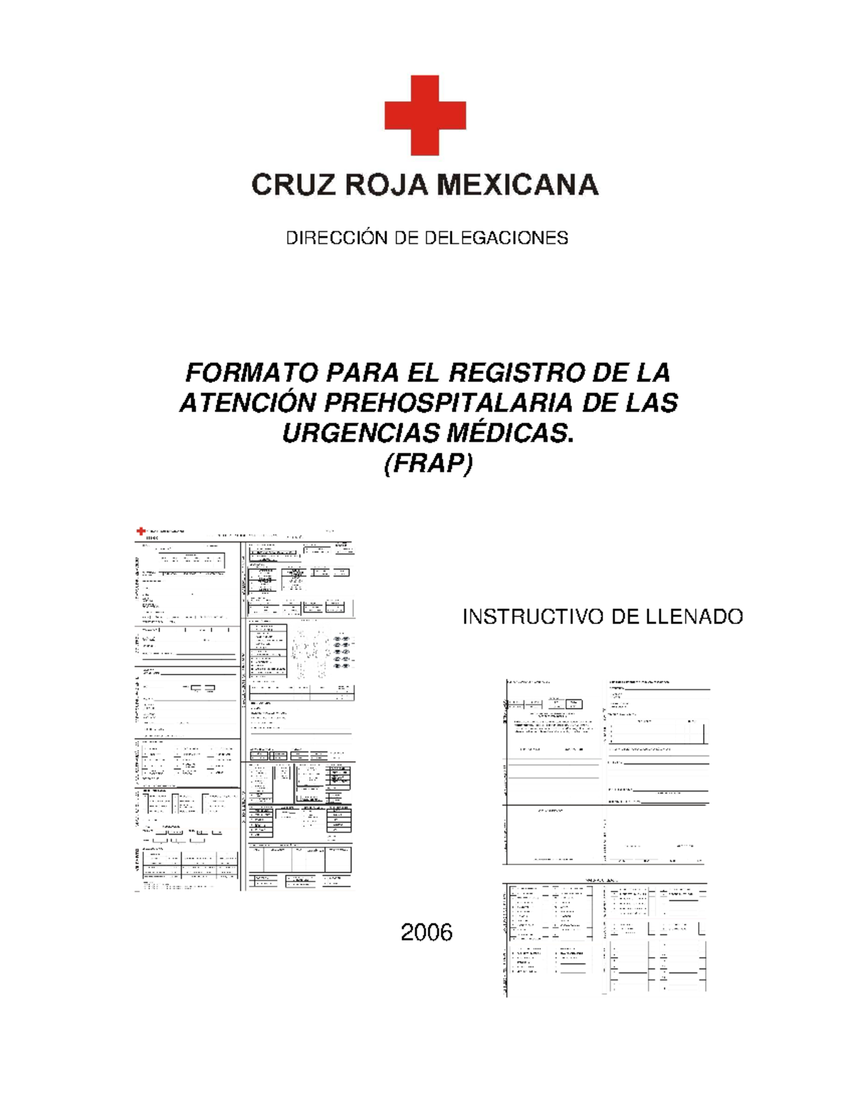 Formato PARA EL Registro DE LA AtencióN Prehospitalaria DE LAS ...