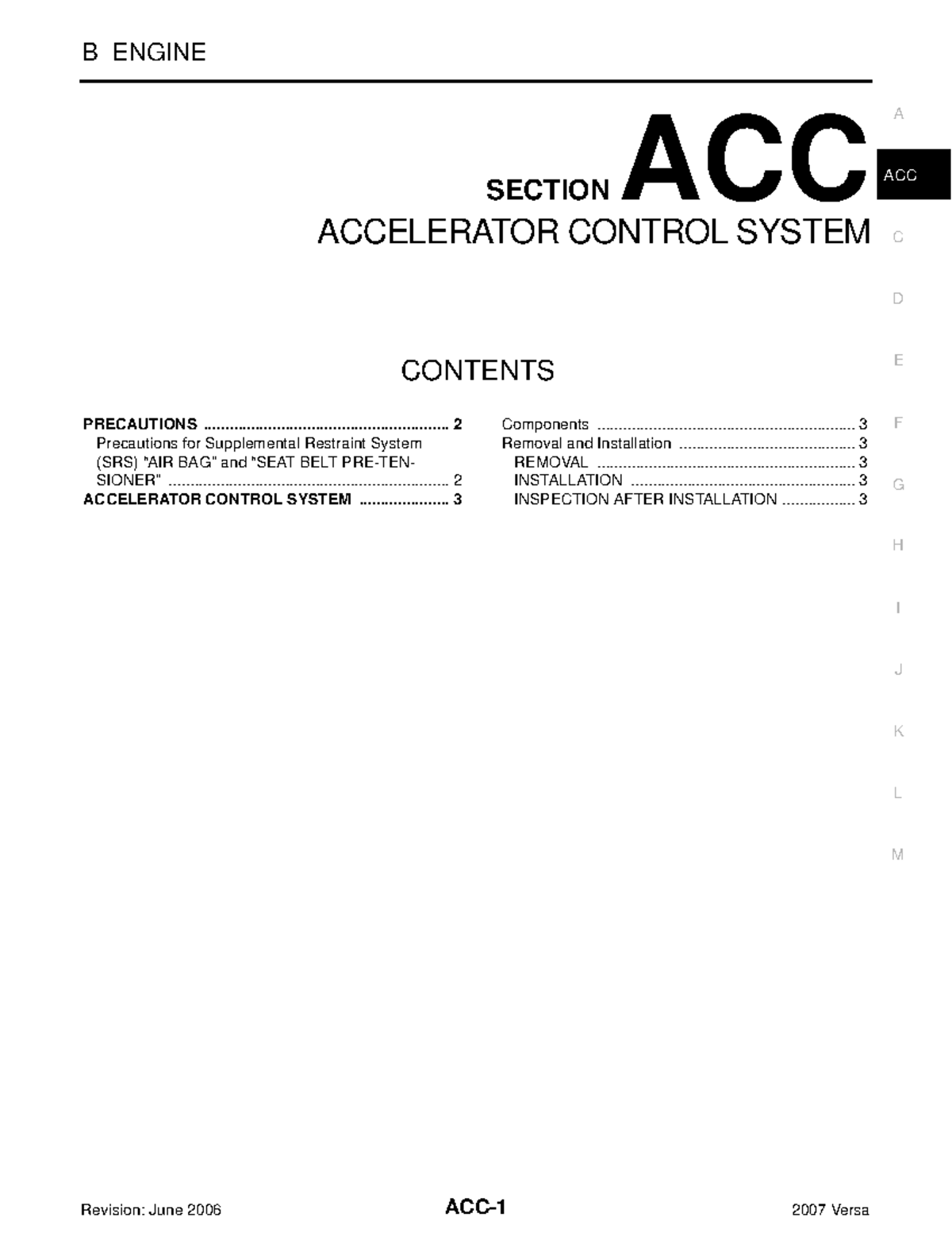1 - informacion general - ACC- ACCELERATOR CONTROL SYSTEM B ENGINE ...