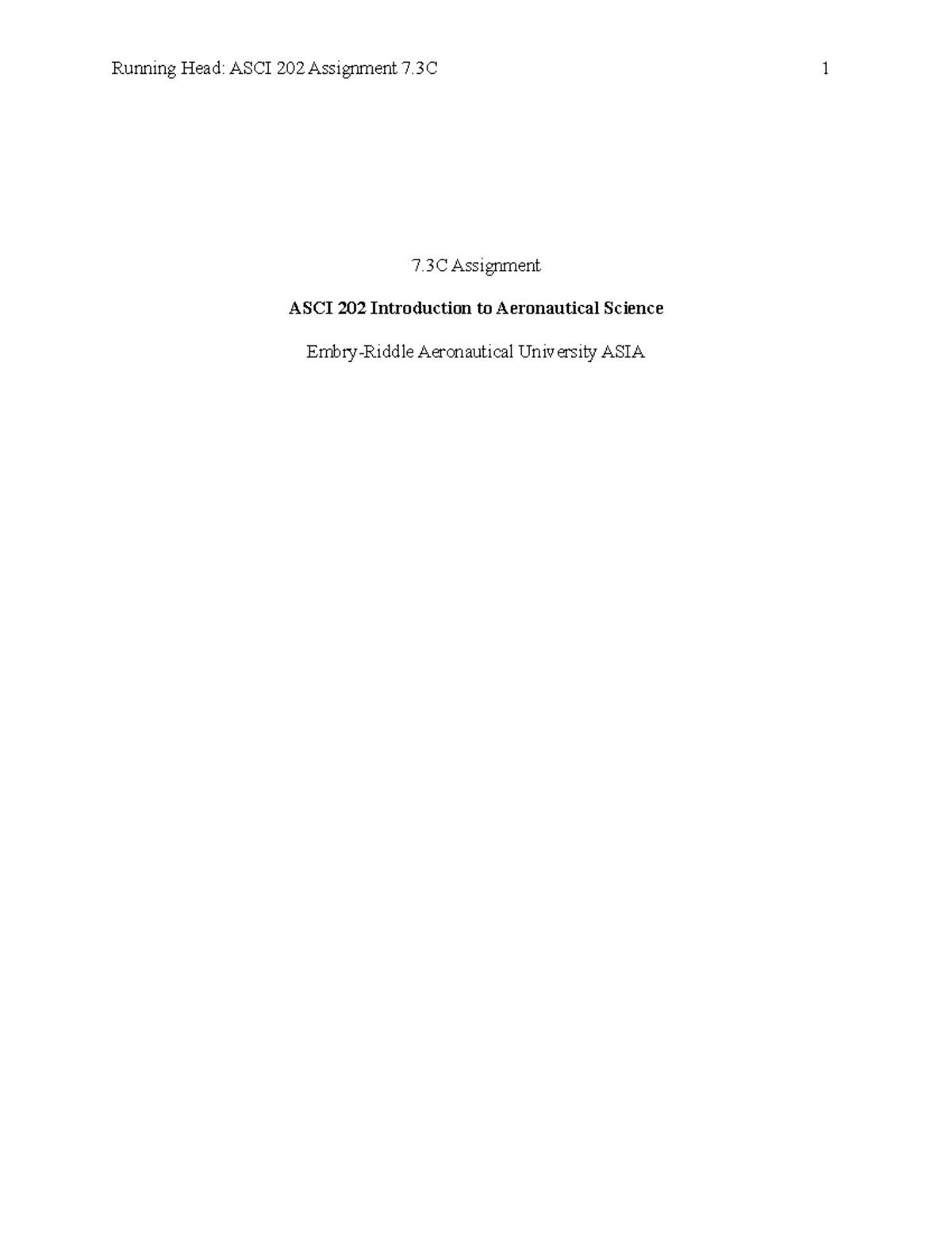 ASCI 202 Assignment 7.3C Better Built - Running Head: ASCI 202 ...