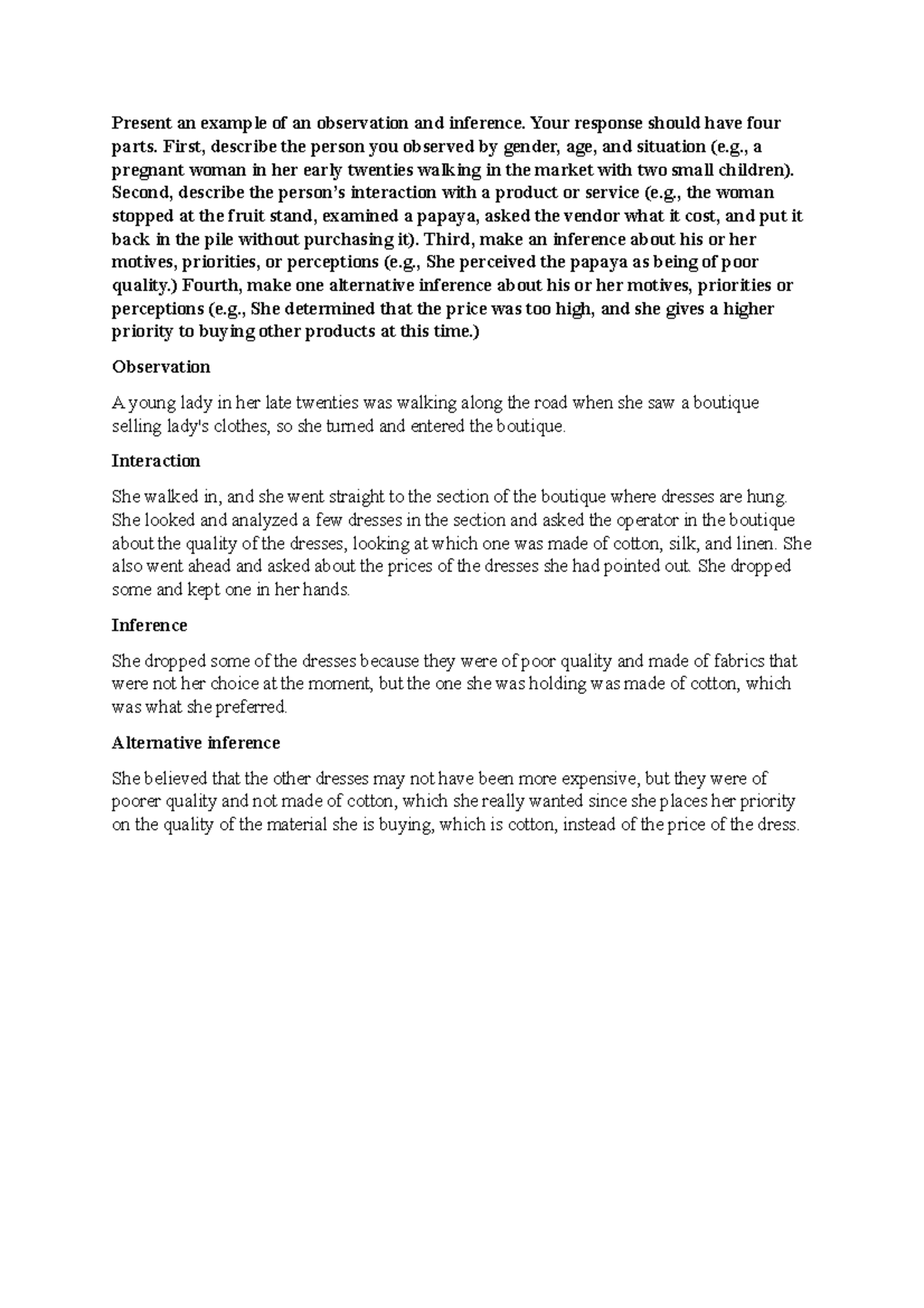 Disc unit 1 - it discuss consumers and how they make decisions in the ...