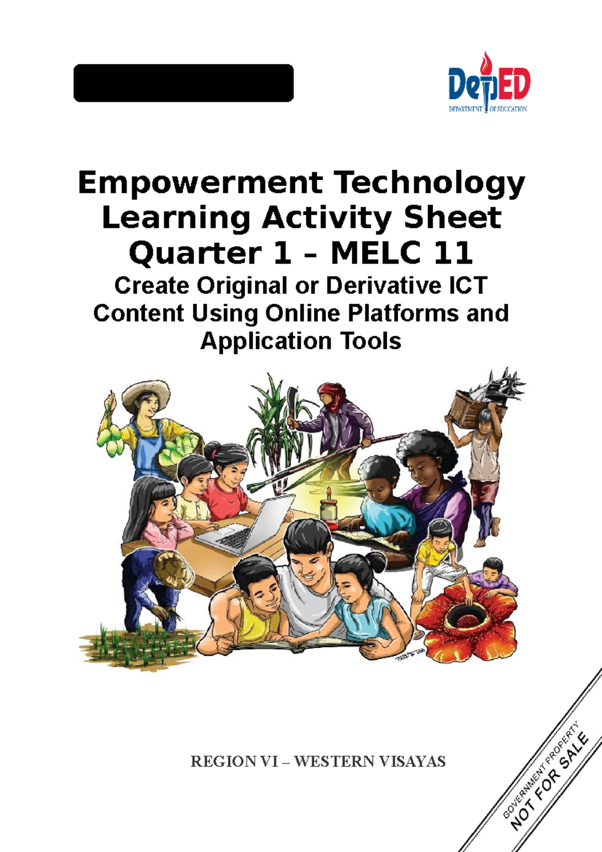 SHS Emp Tech Q1 LAS11 Final - Empowerment Technology Learning Activity Sheet Quarter 1 – MELC 11 ...