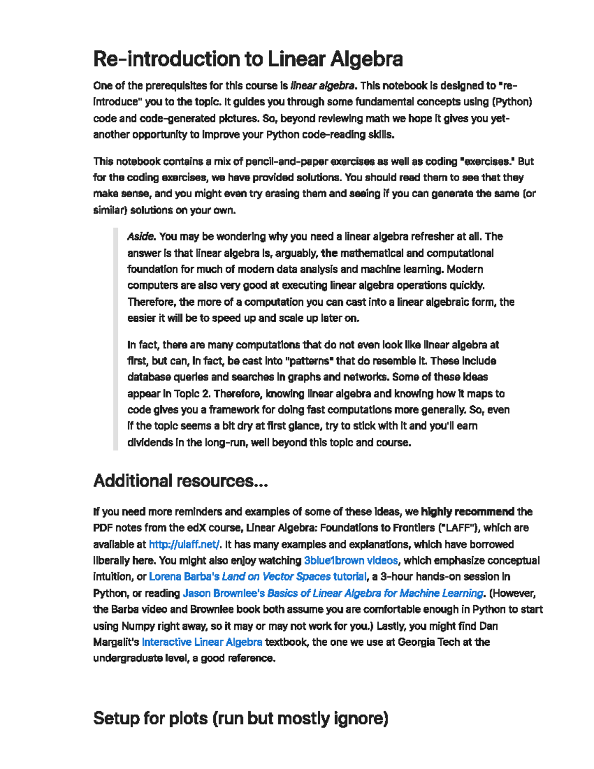 Nb3 (optional) - Notebook 3: Linear algebra intro - 3.8 (default, Jan ...