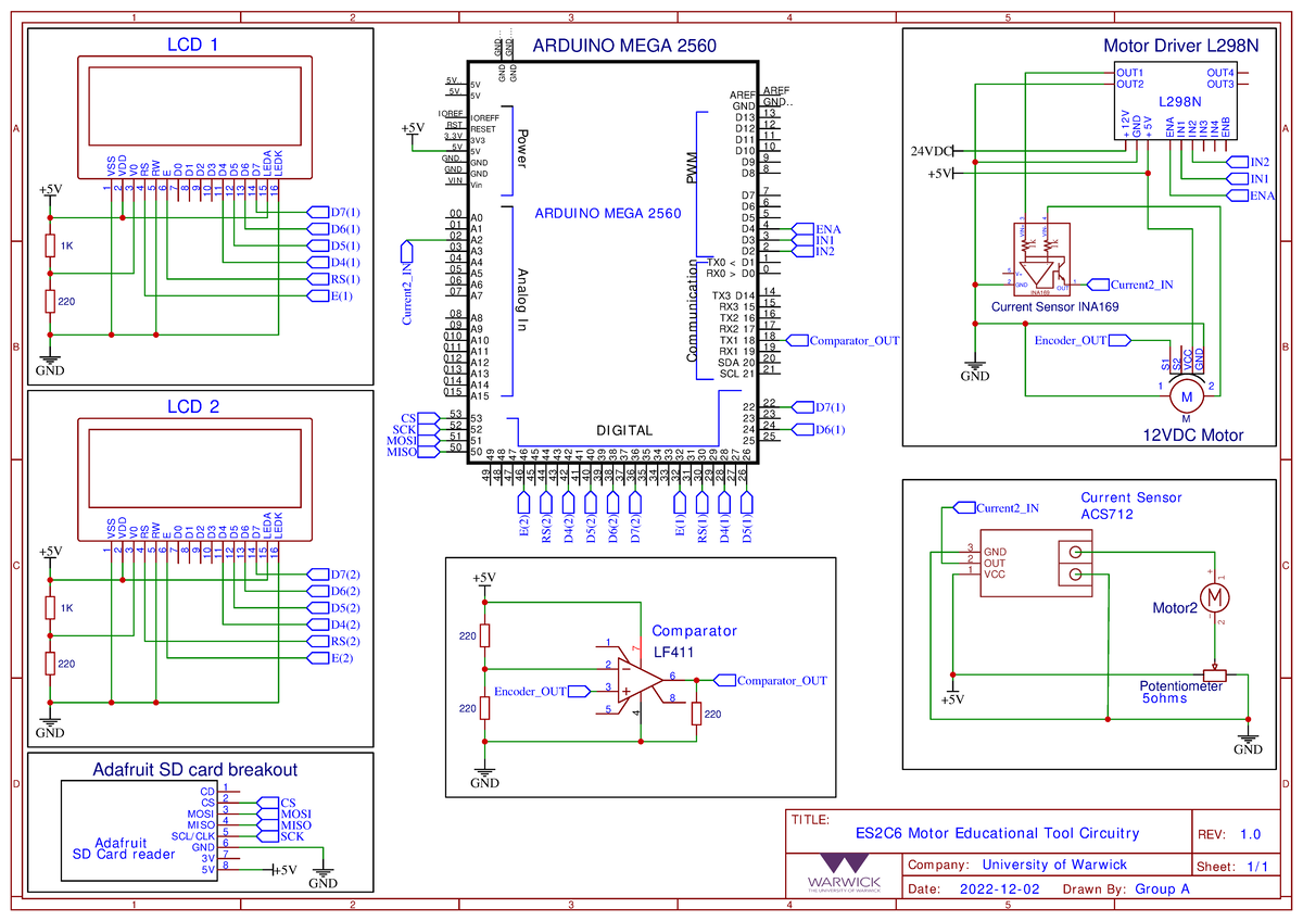 Professional Schematic - A A B B C C D D 1 1 2 2 3 3 4 4 5 5 TI TLE ...