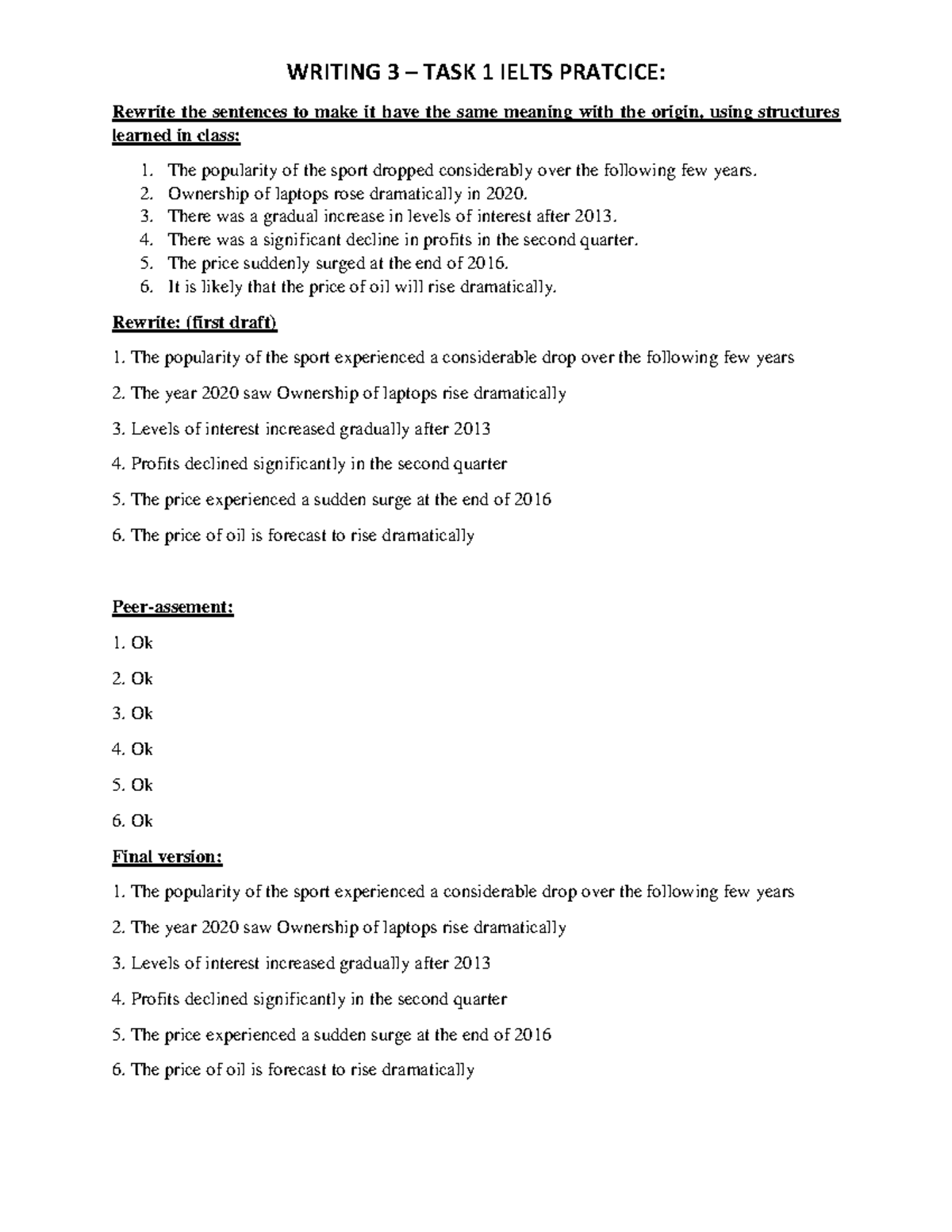 Nguyen Hoang Huy Hai-Writing Assignment - Lesson 11 - WRITING 3 – TASK ...