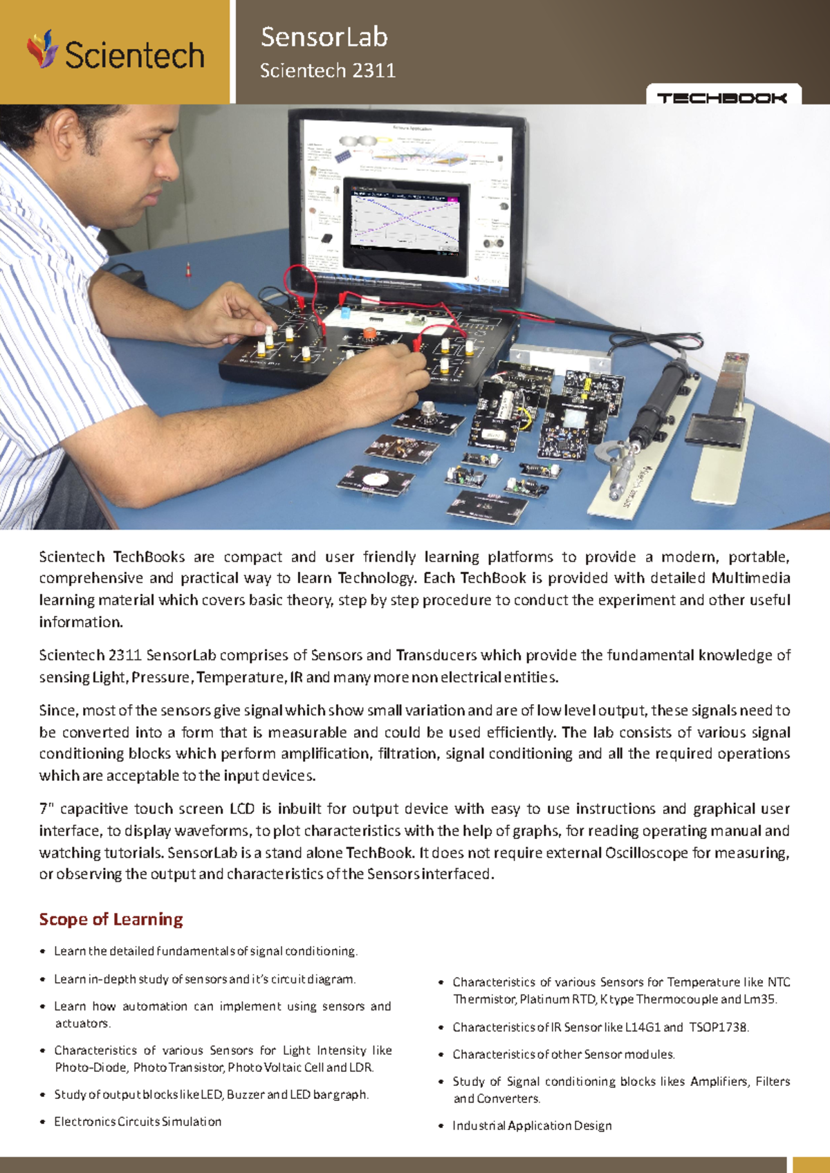 Scientech-2311 manual - Scientech 2311 Scientech TechBooks are compact ...