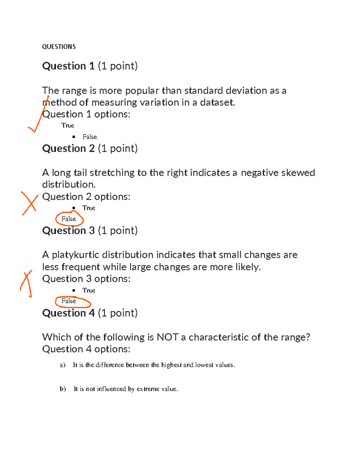Measuring Variation in a Dataset: Range and Standard Deviation - Studocu